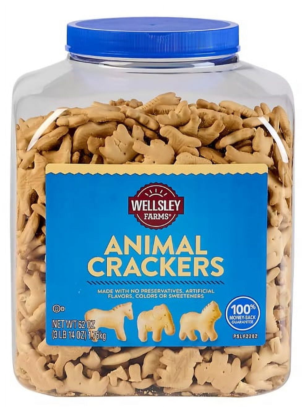 Wellsley Farms Animal Crackers, 62 oz - Walmart.com