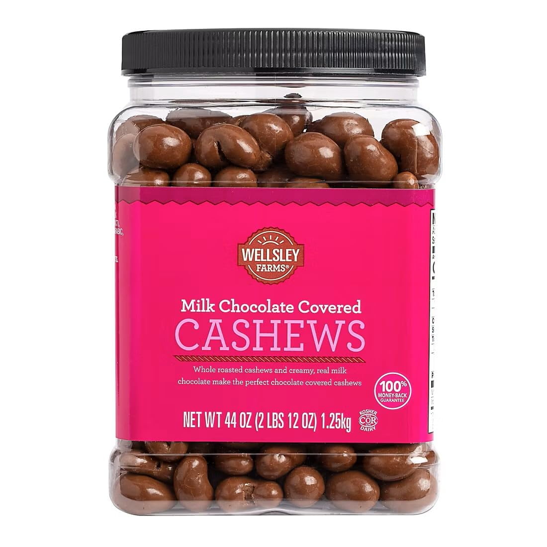 Wellsley Farms Milk Chocolate Cashews for Warehouse Breaks - Walmart ...