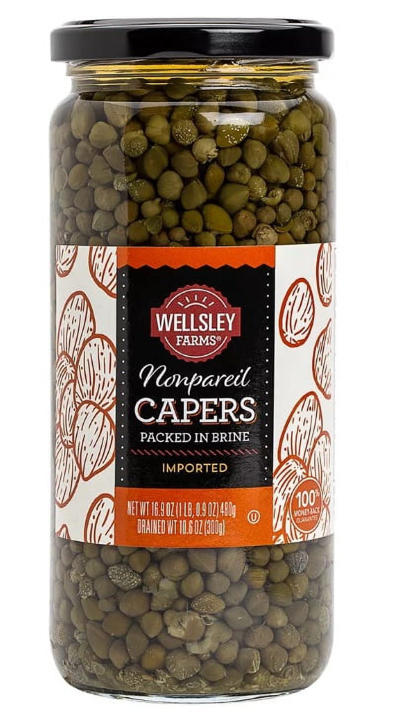 Wellsley Farms Non-Pareil Capers, 16 oz. - Walmart.com