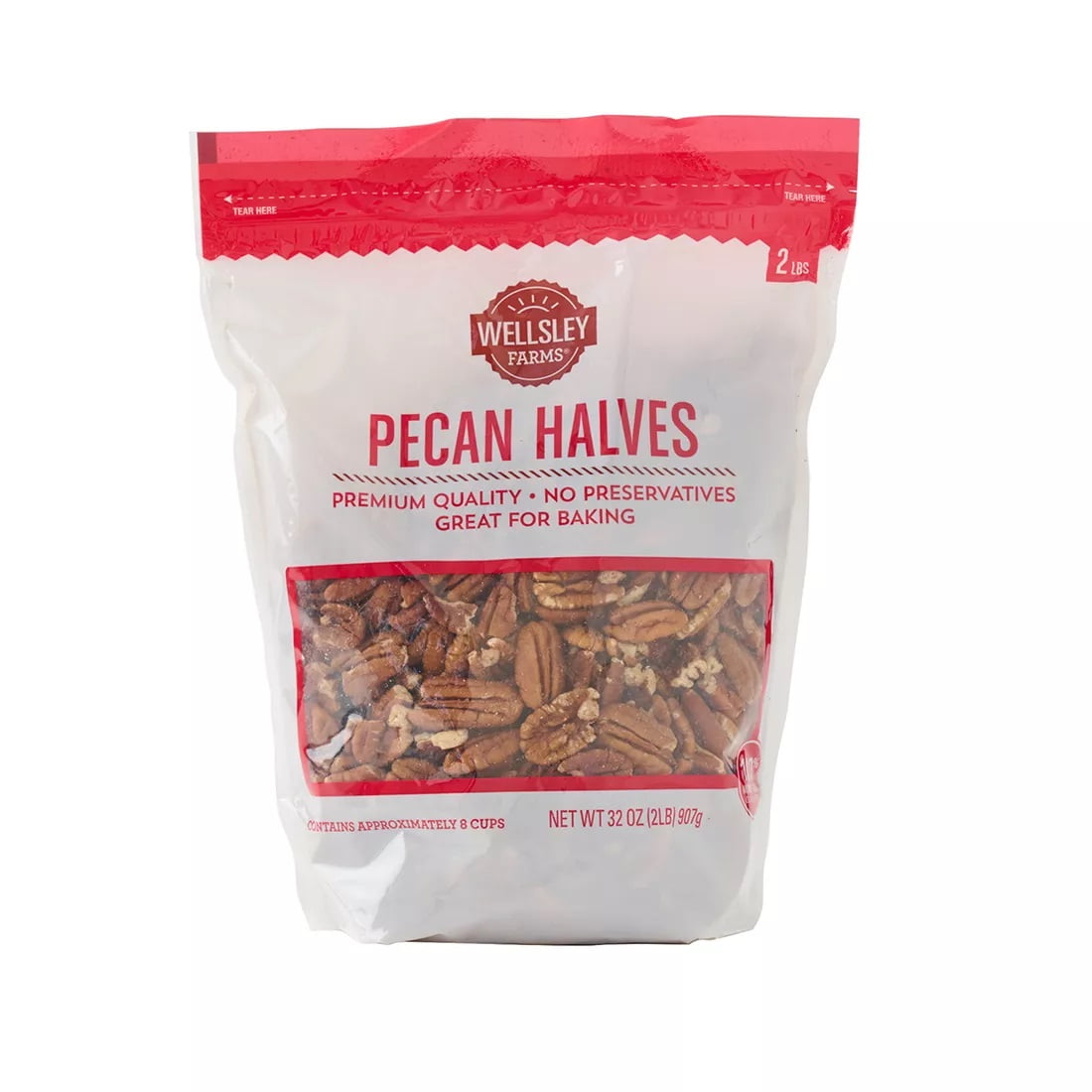 Wellsley Farms Pecan Halves, 2 lbs. - Walmart.com