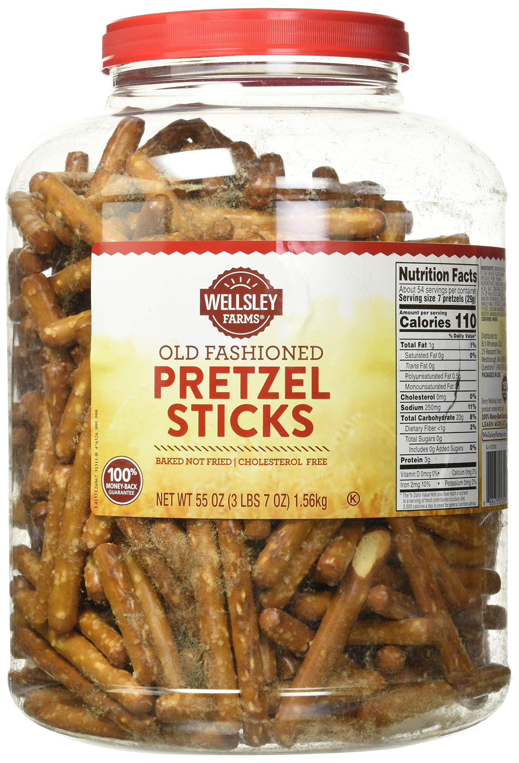 Wellsley Farms Pretzels Sticks DPF11 Net Wt 55 Oz,, () - Walmart.com