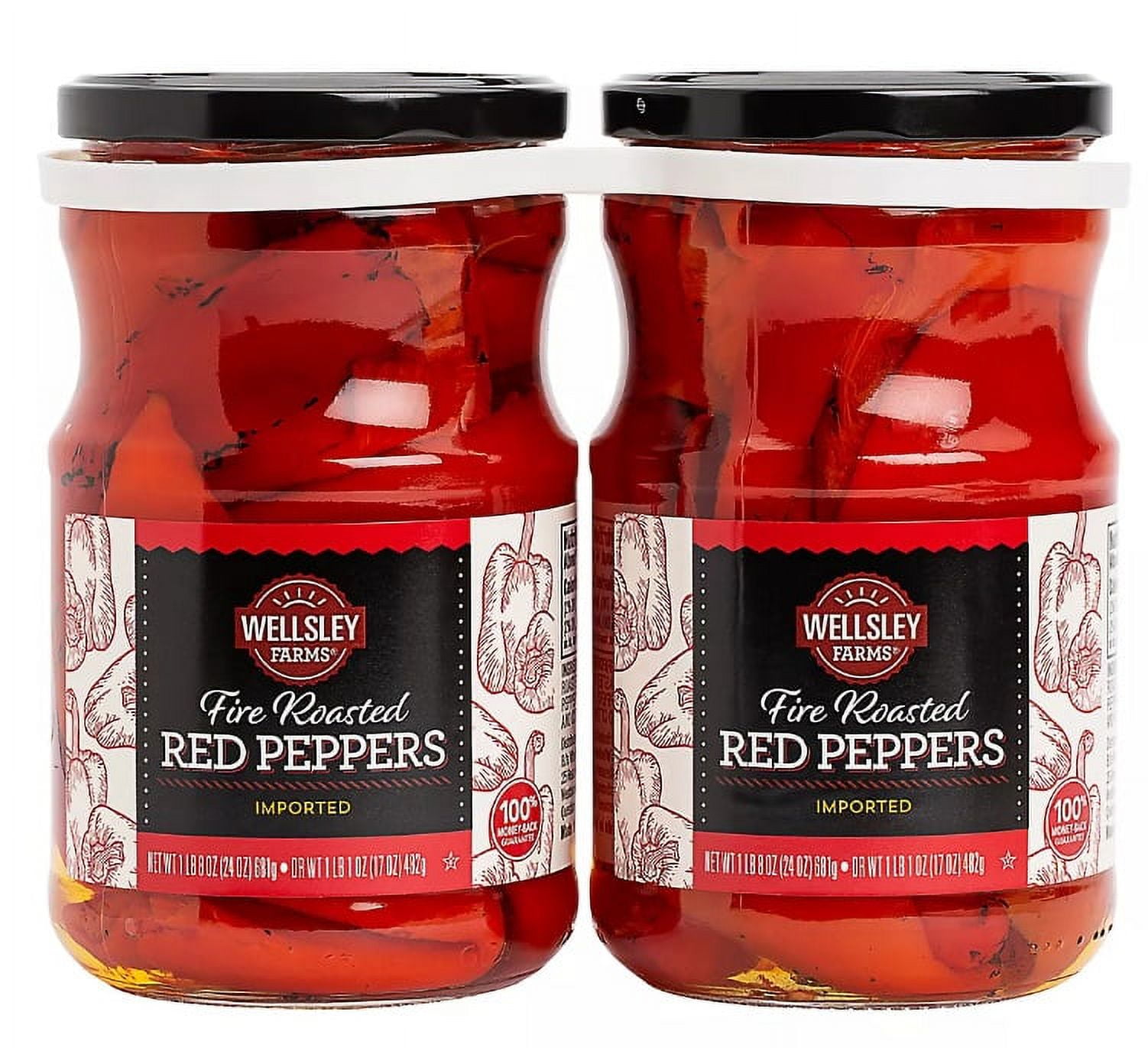 Wellsley Farms Roasted Red Peppers, 2 pk./24 oz. - Walmart.com