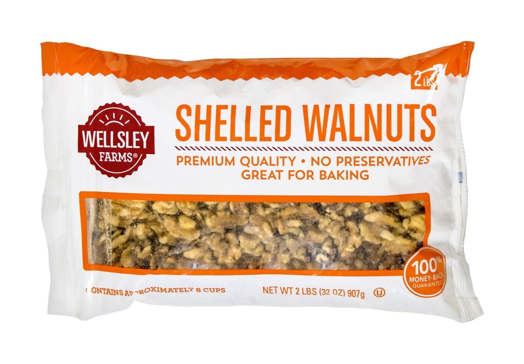 Wellsley Farms Shelled Walnuts, 32 oz. - Walmart.com