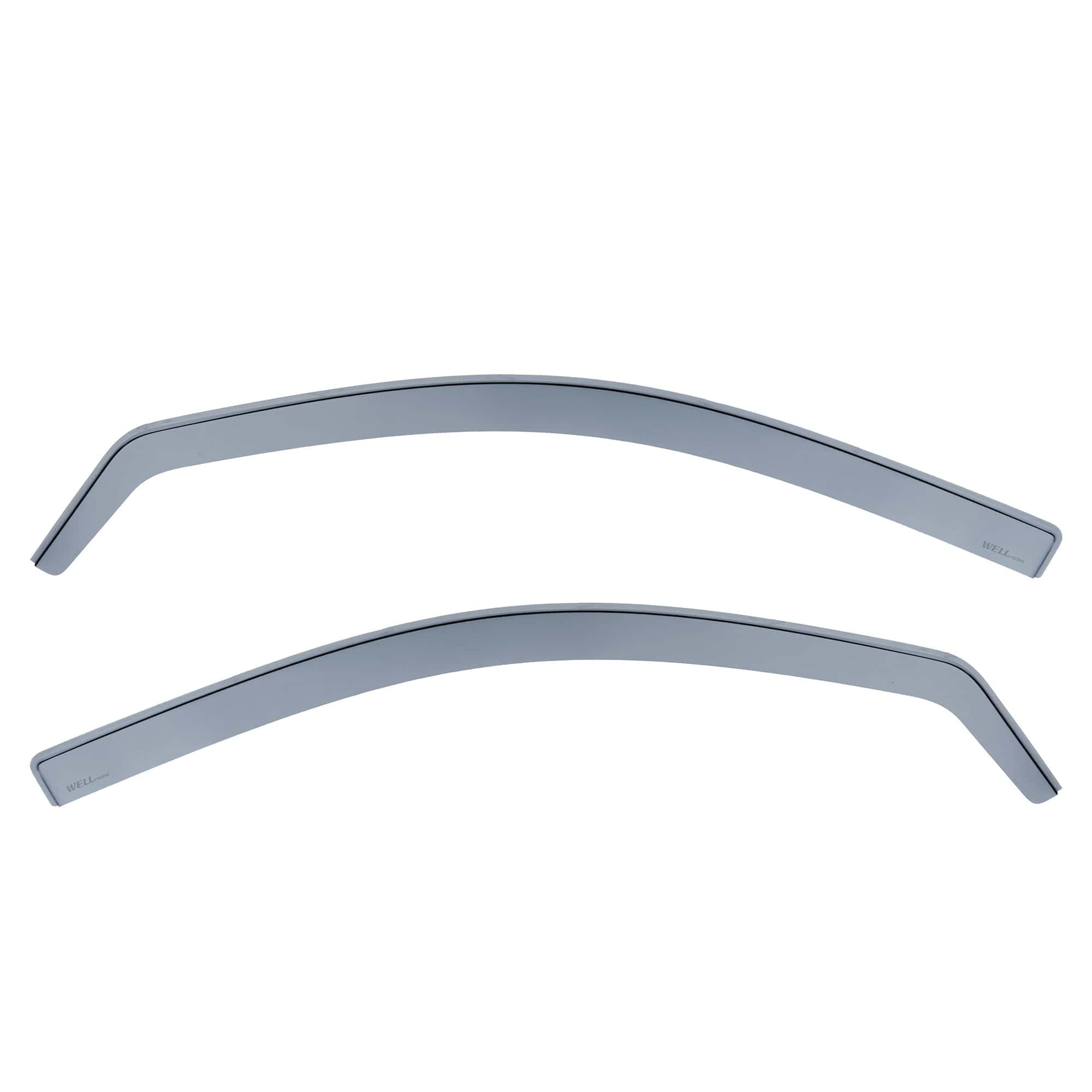 Wellvisors In-Channel Window Visors Wind Deflector Front Only for ...