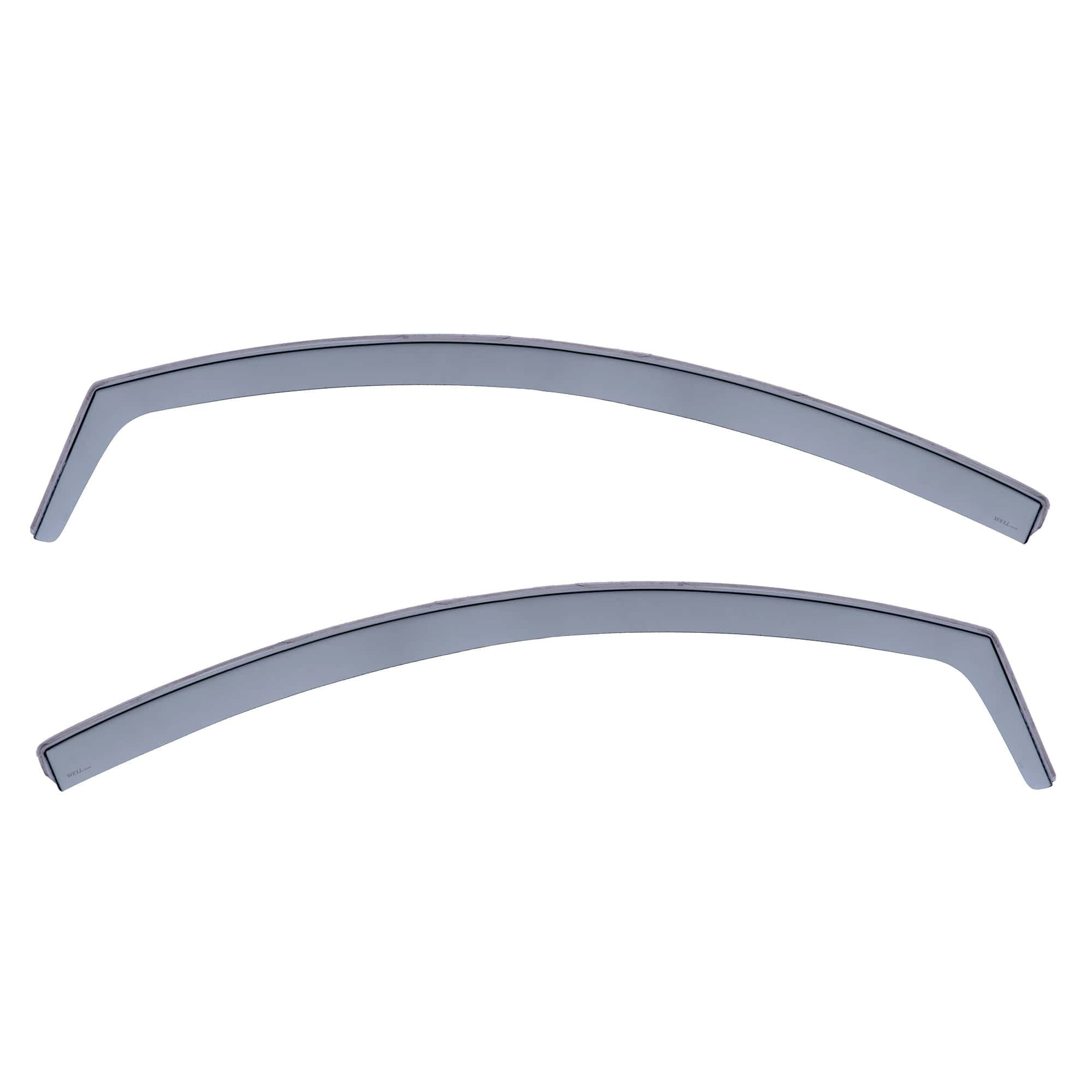 Wellvisors In-Channel Window Visors Wind Deflector Front Only for ...