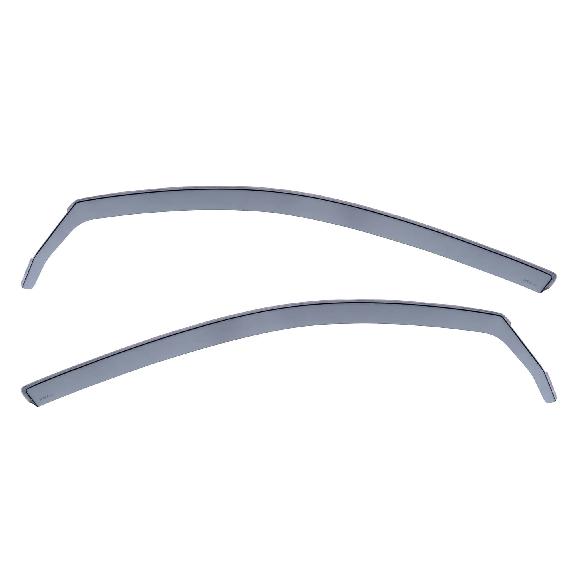Wellvisors In-Channel Window Visors Wind Deflector Front Only for ...
