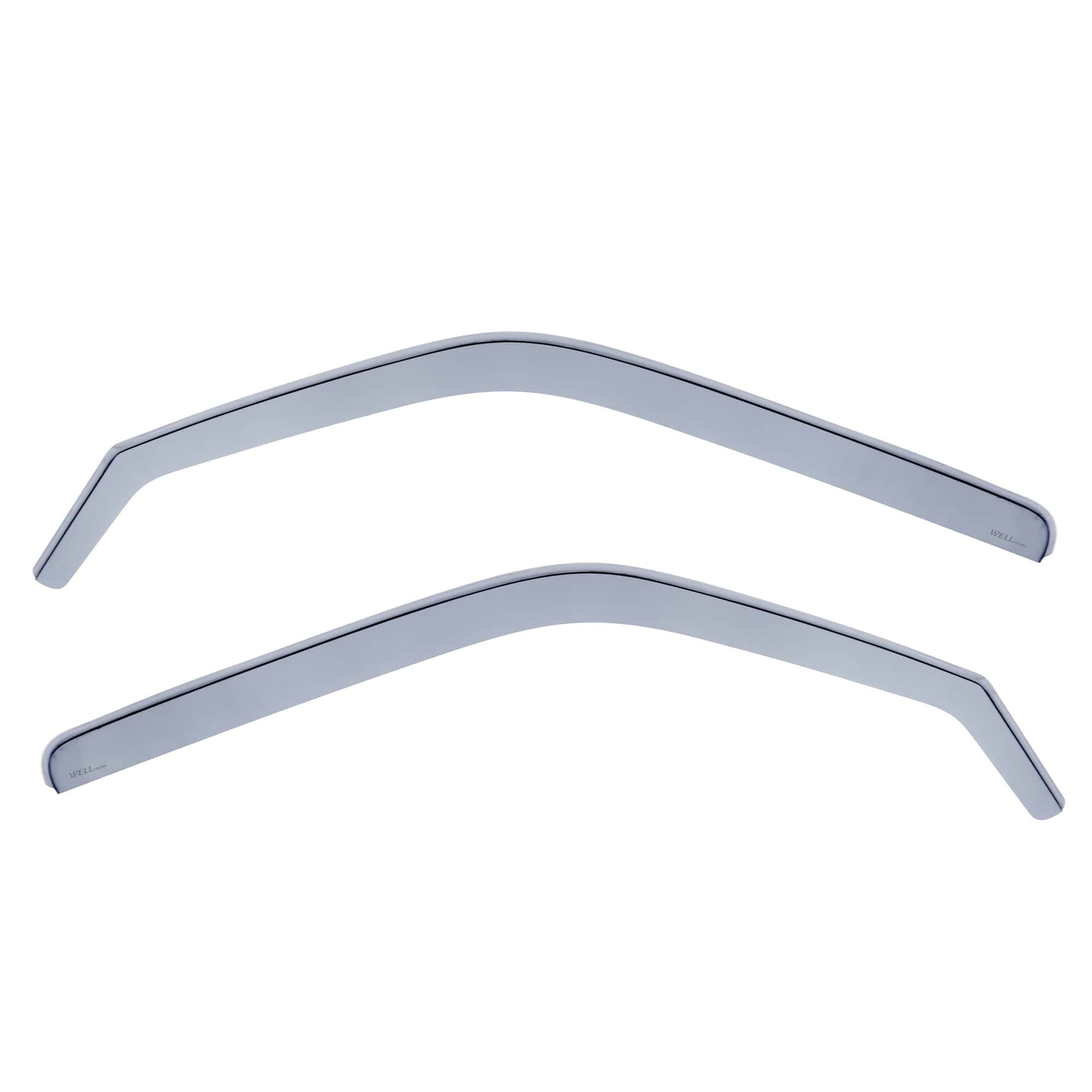 Wellvisors In-Channel Window Visors Wind Deflector Front Only for ...