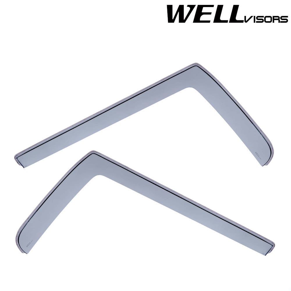 Wellvisors In-Channel Window Visors Wind Deflector Front Only for Ram ...
