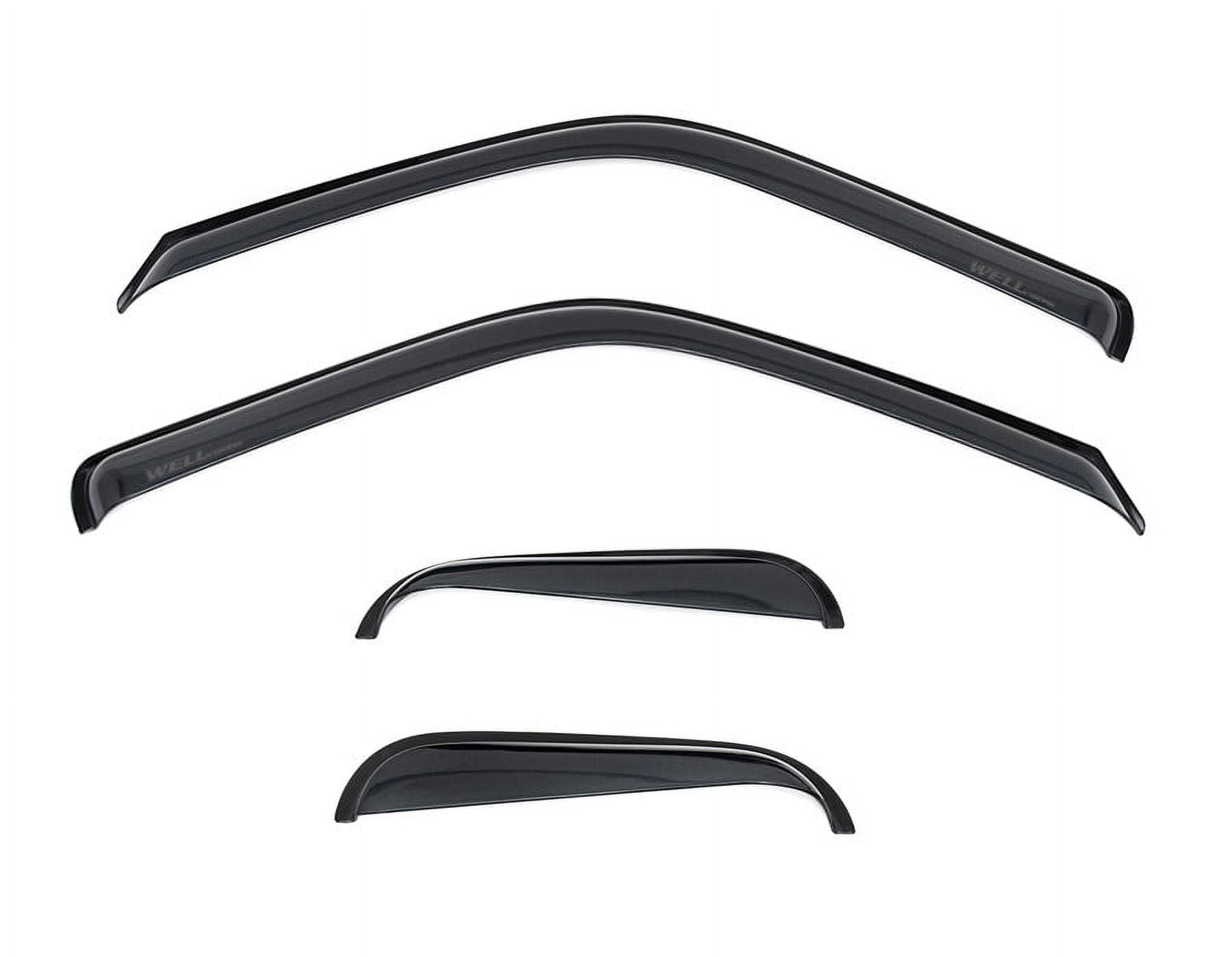 Wellvisors Side Window Visors Deflectors Rain Guards Premiums Series ...