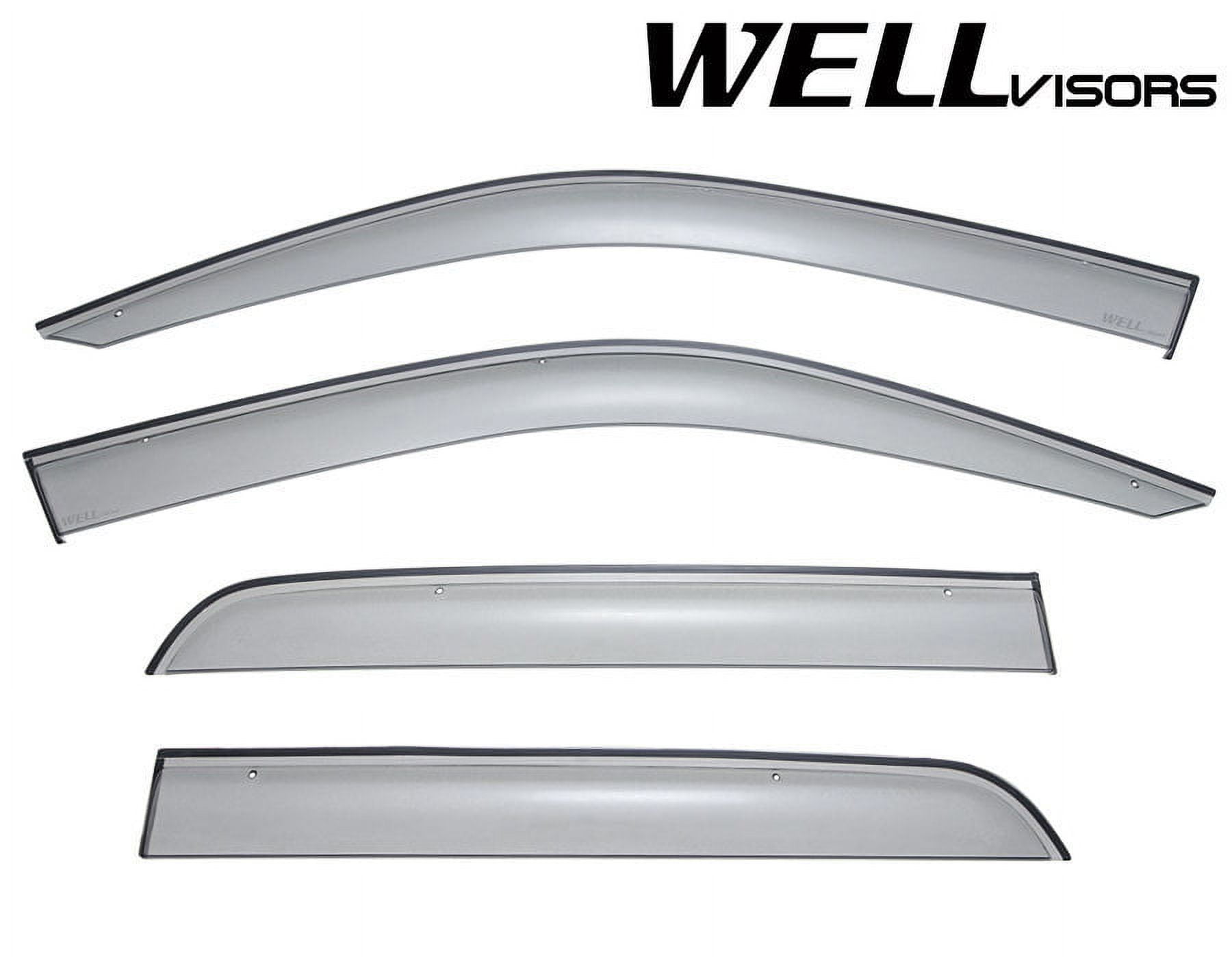Wellvisors Side Window Visors Deflectors Rain Guards Premiums Series ...