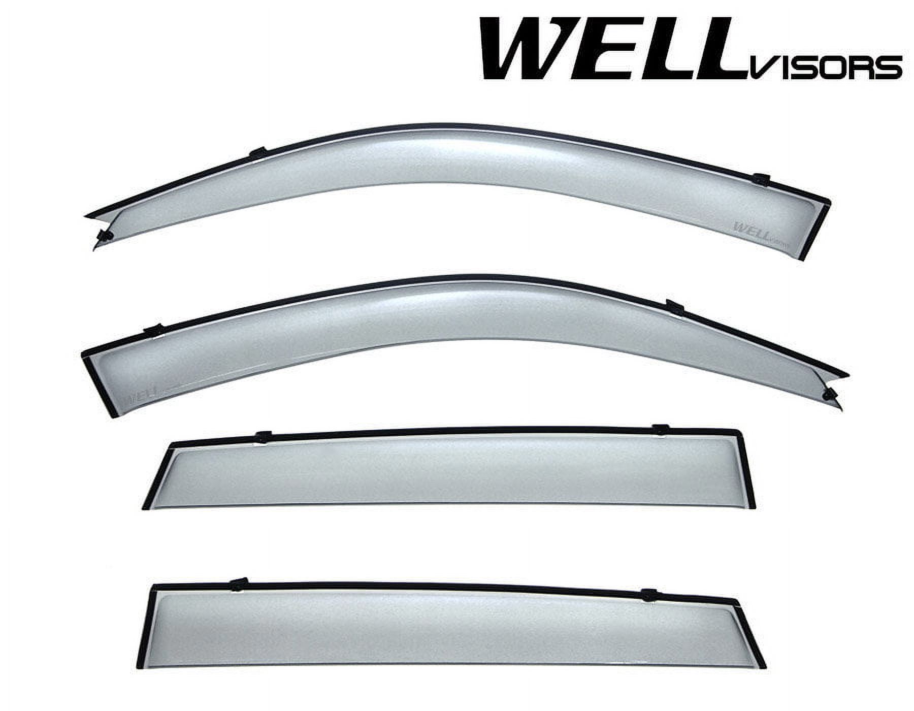 Wellvisors Side Window Visors Deflectors Rain Guards Premiums Series ...