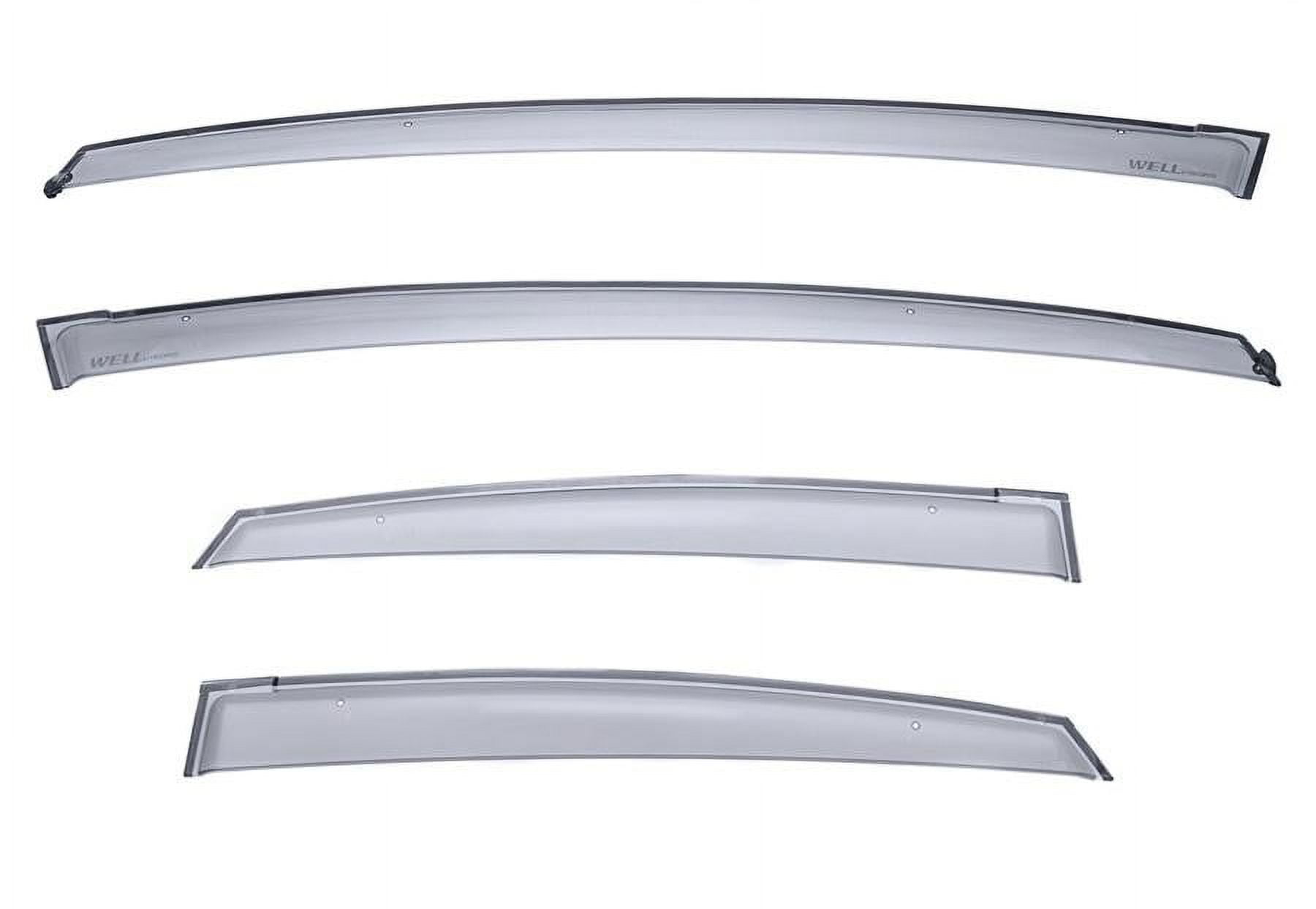 Wellvisors Side Window Visors Deflectors Rain Guards Premiums Series ...