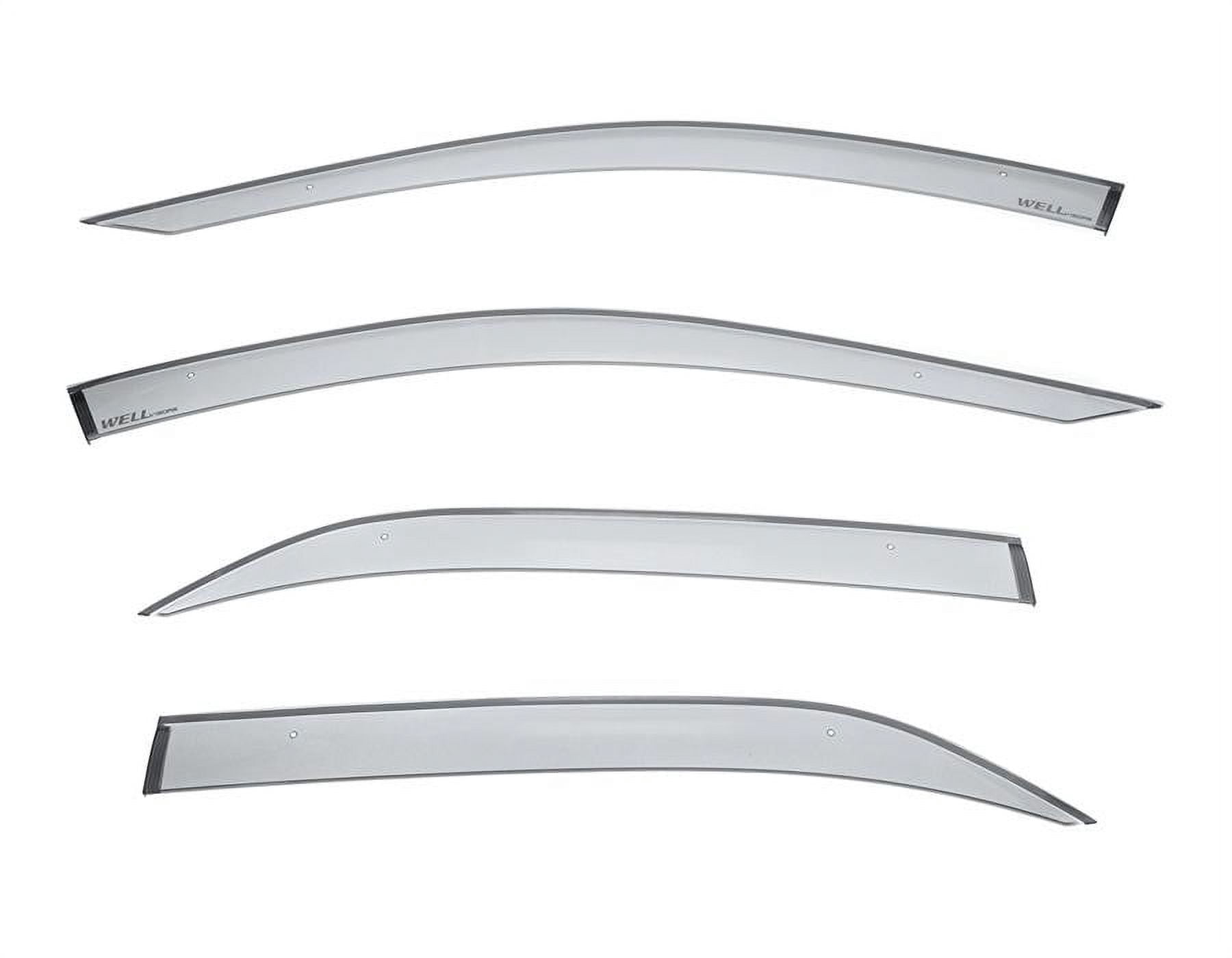 Wellvisors Auto Car Wind Vent Shades for 2014-2019 Cadillac CTS Sedan ...