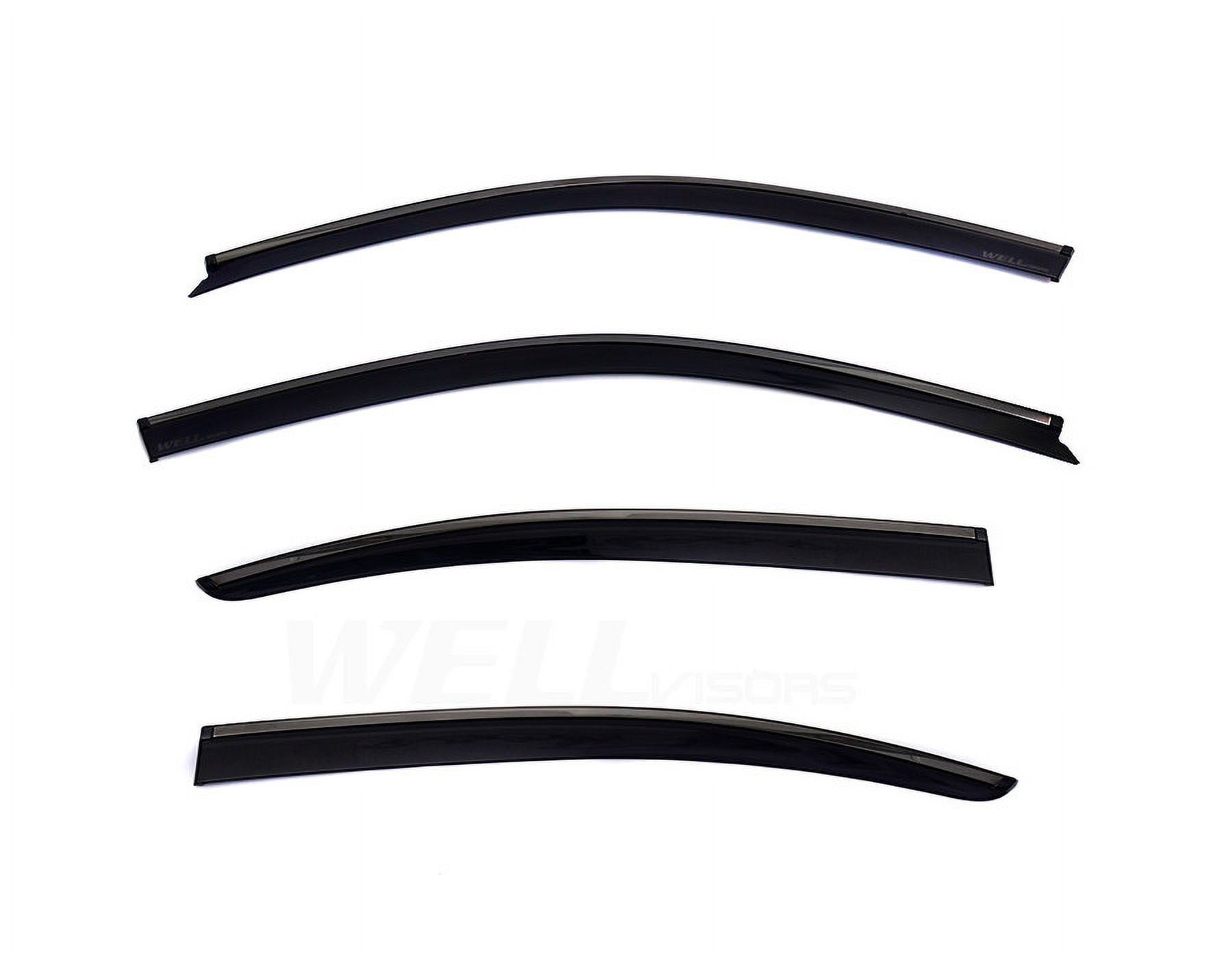 Wellvisors Side Window Visors Wind Deflectors Rain Guard With Lexus ...