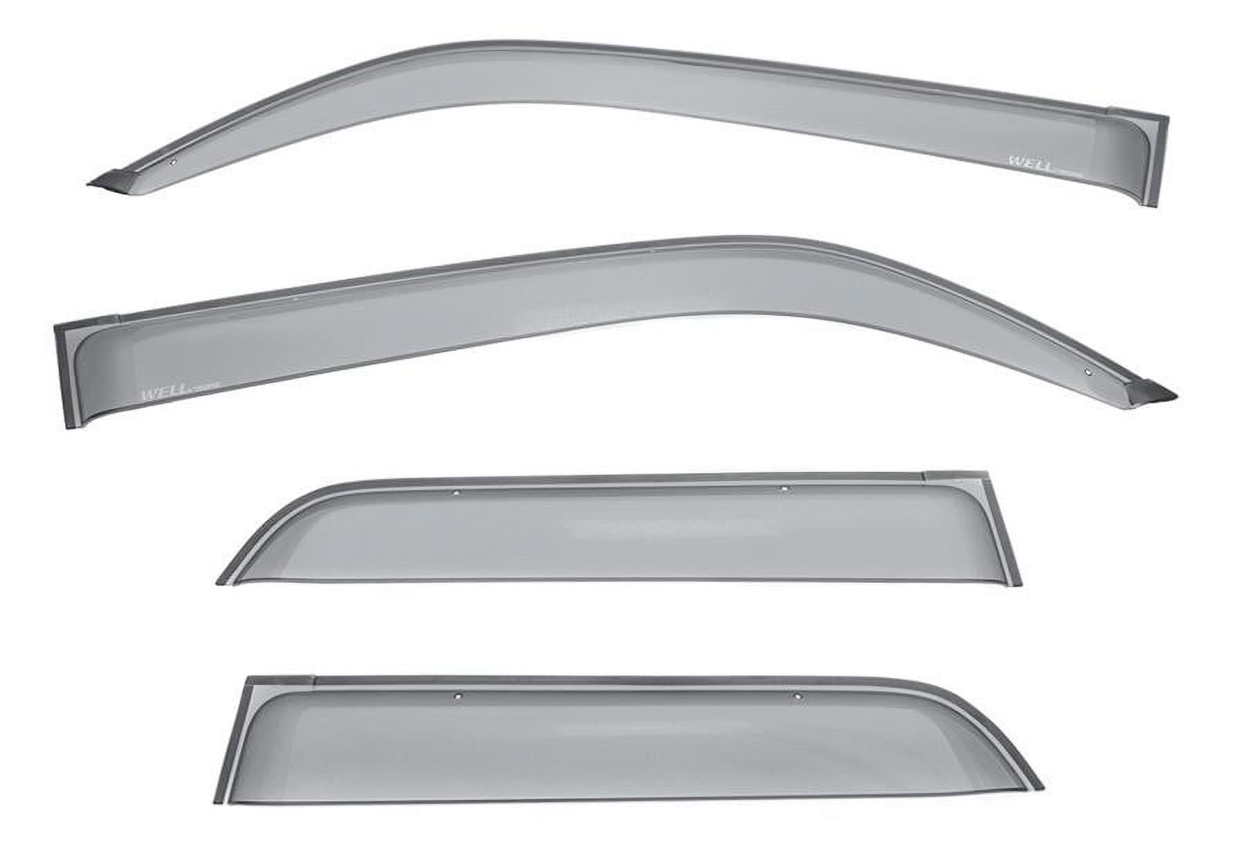 Wellvisors Side Window Visors Wind Deflectors Rain Guard Premiums ...