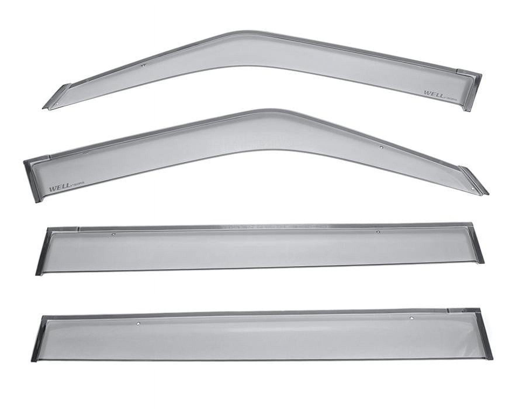 Wellvisors Side Window Visors Wind Deflectors Rain Guard Premiums ...