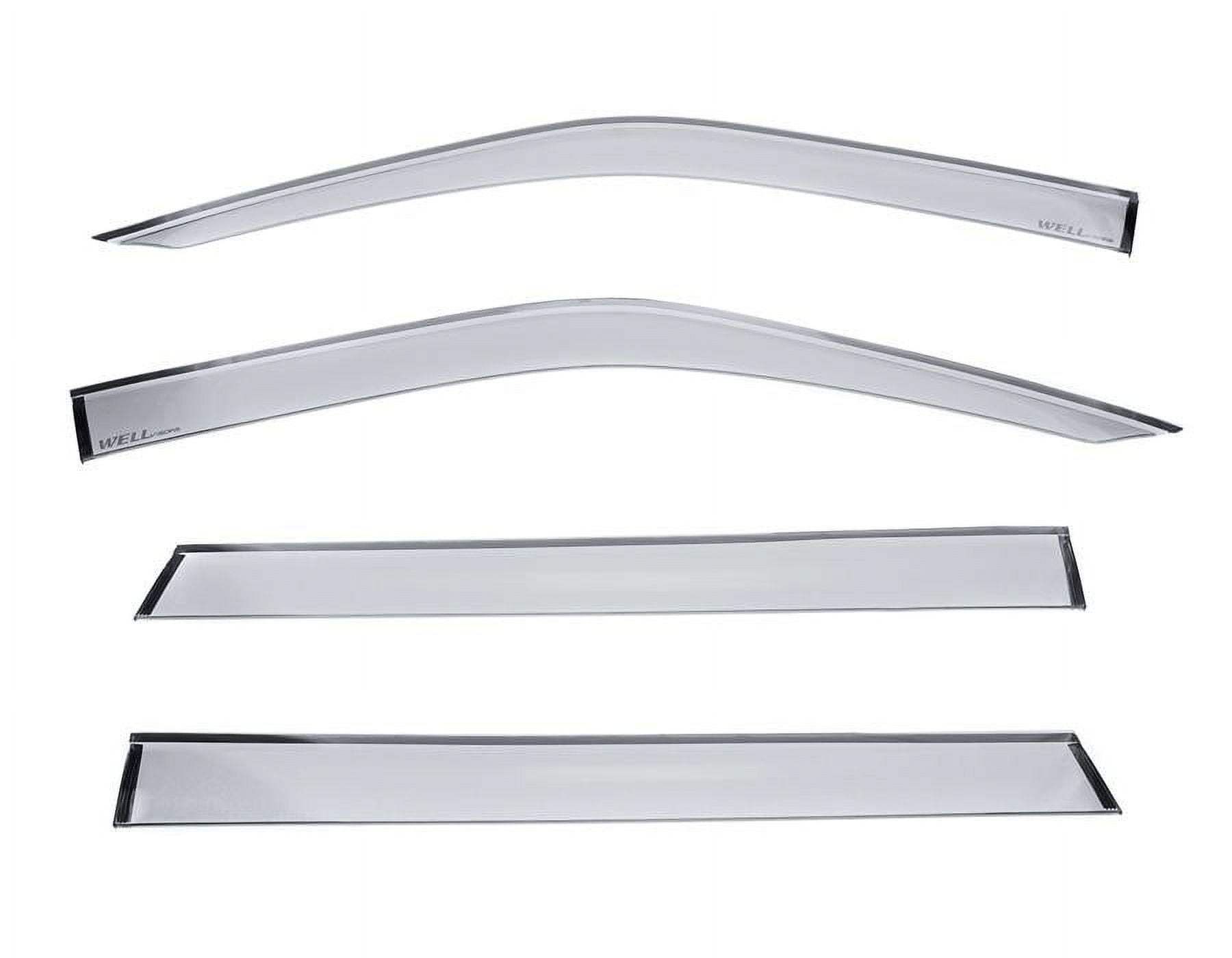 Wellvisors Side Window Visors Wind Deflectors Rain Guard Premiums ...