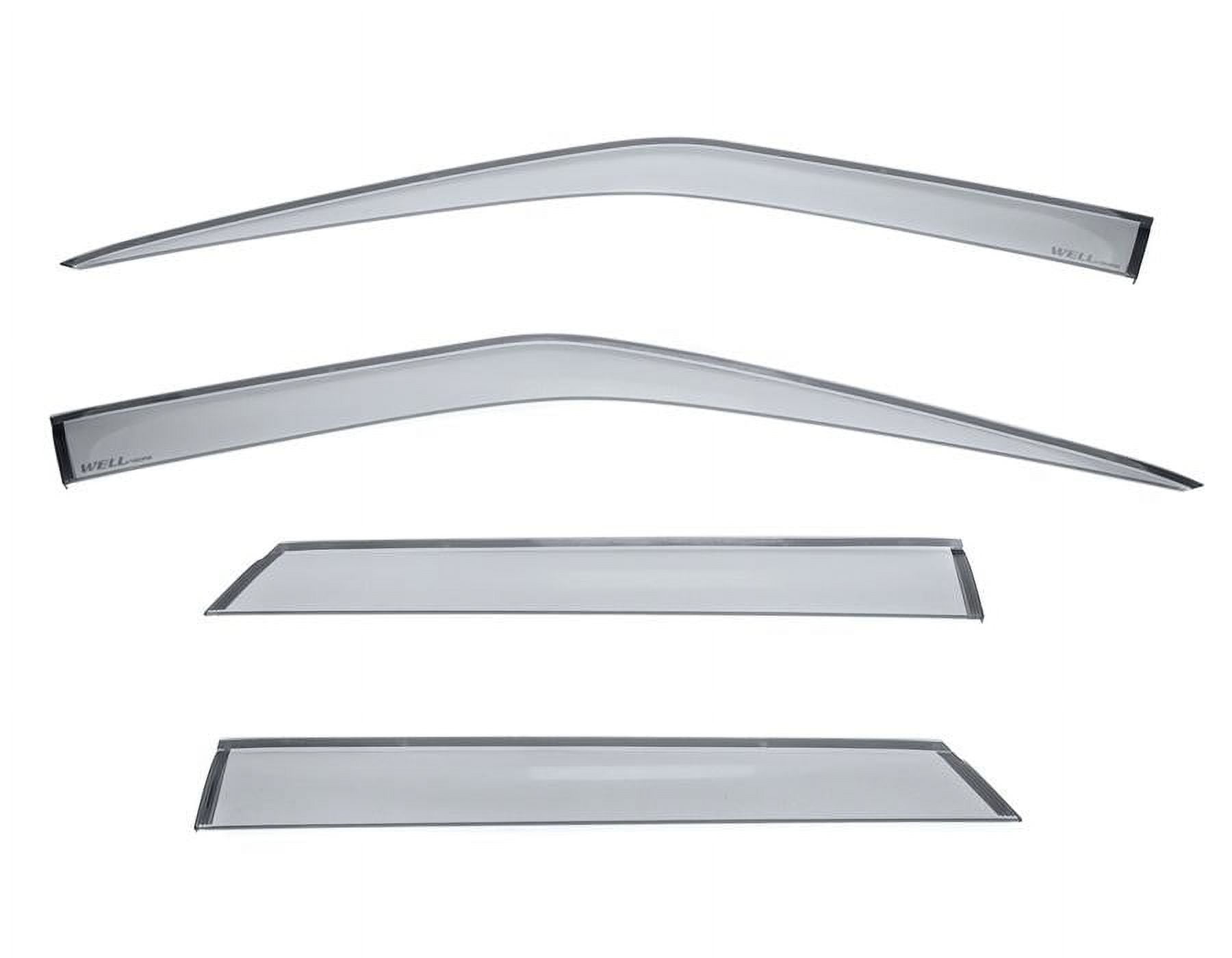 Wellvisors Side Window Visors Wind Deflectors Rain Guard Premiums ...