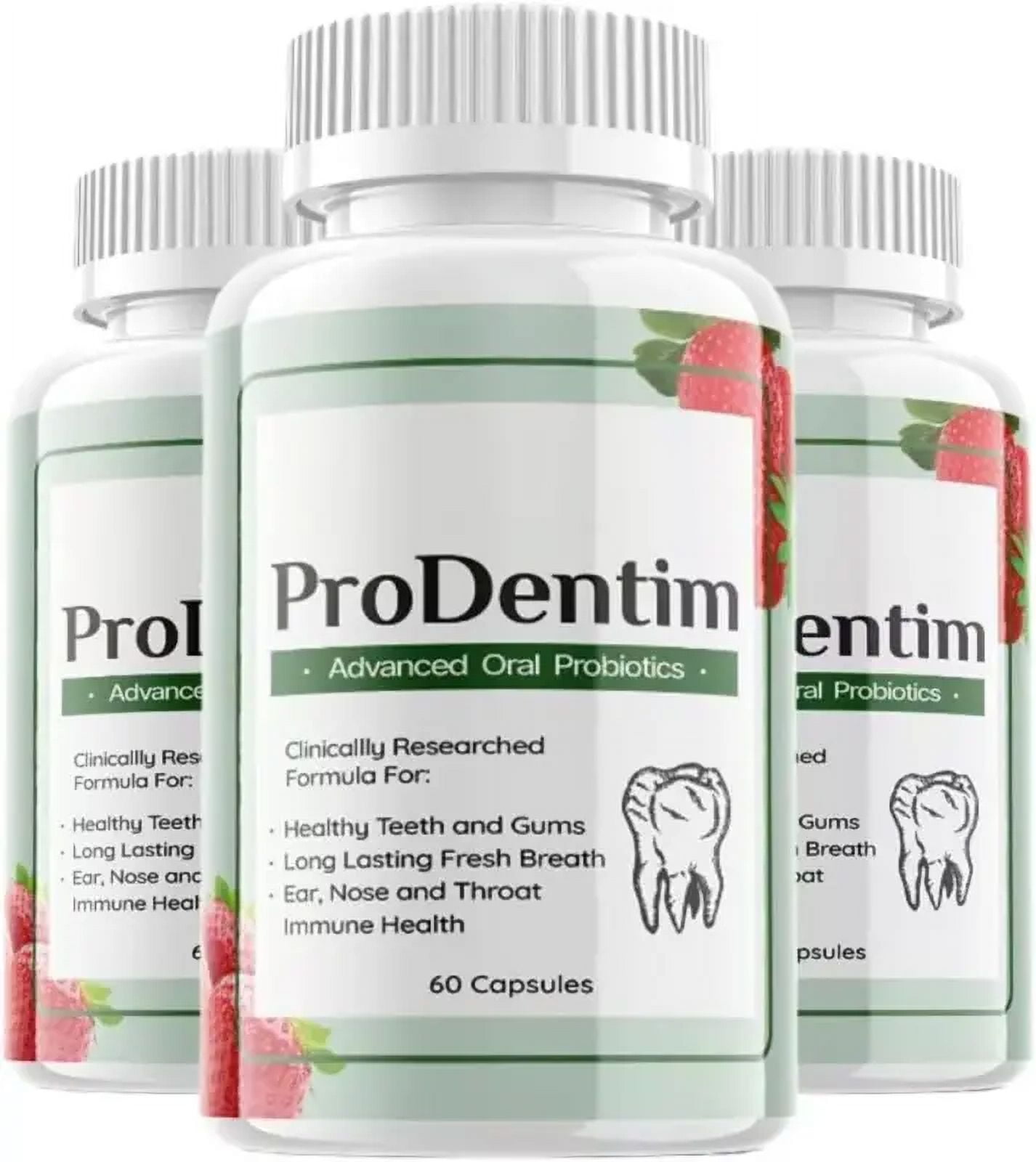Wellvita 3-Pack Prodentim for Gums and Teeth Health Prodentim Dental ...