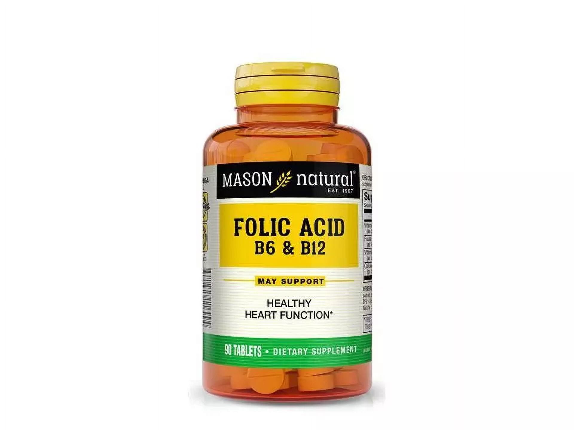 Wellvita 90 TABLETS FOLIC ACID & B 6 B 12 PYRIDOXINE Heart Health ...