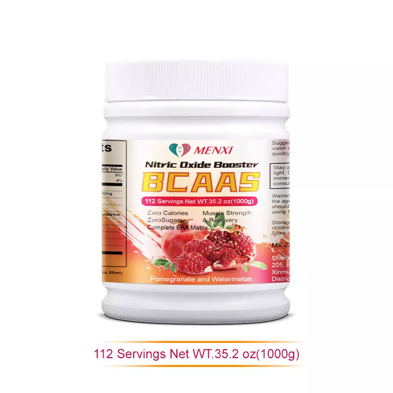 Wellvita BCAA Powder - Sugar Free, Watermelon Post Workout Muscle ...