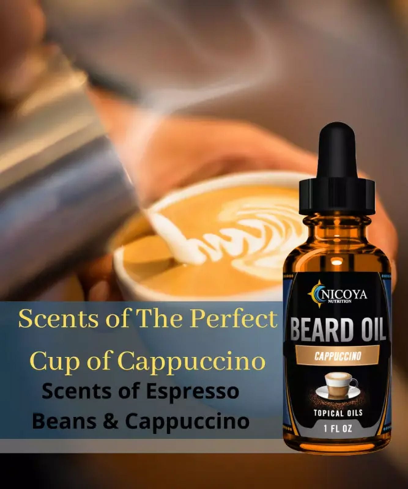 Wellvita Beard Growth Oil- Fast Growing Beard Mustache Facial Hair oil for Men 15+ Scents ...