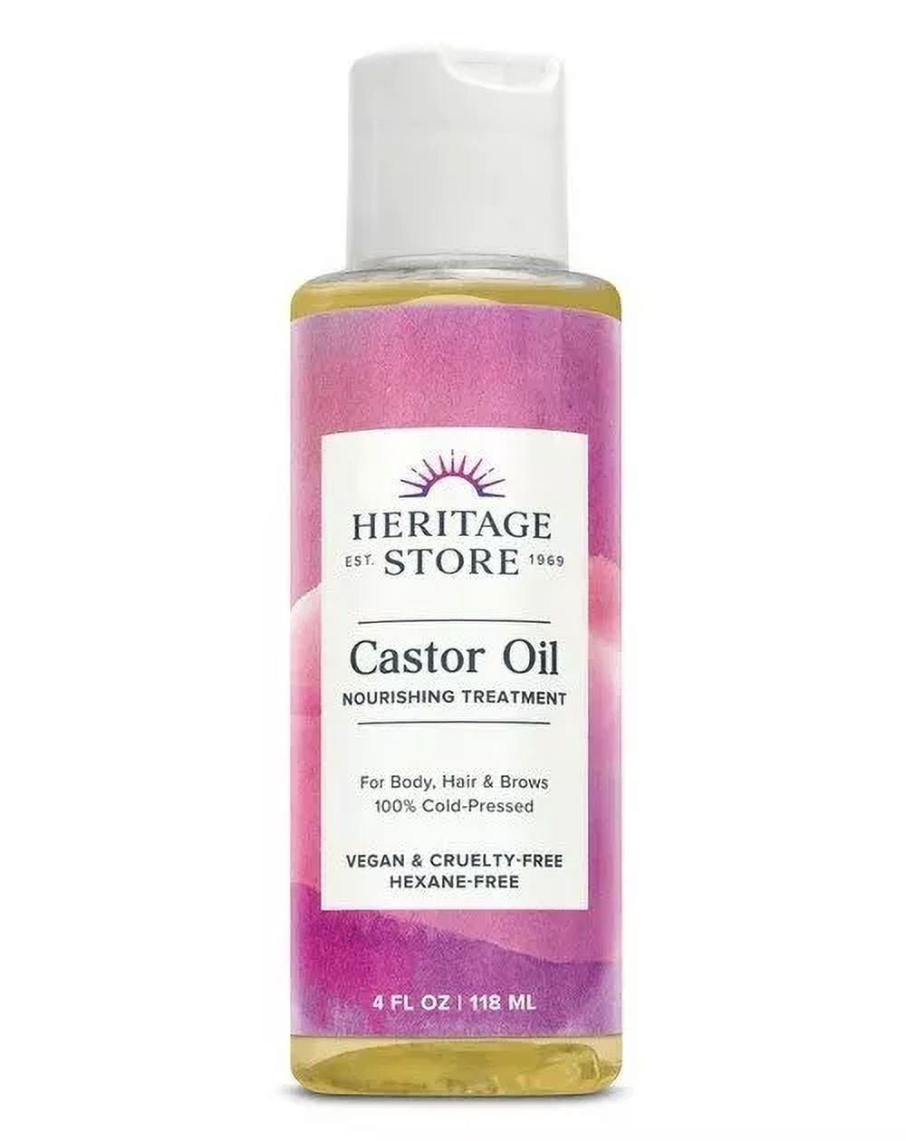 Wellvita Heritage Store Castor Oil-Palma Christi 4 oz Liquid ...