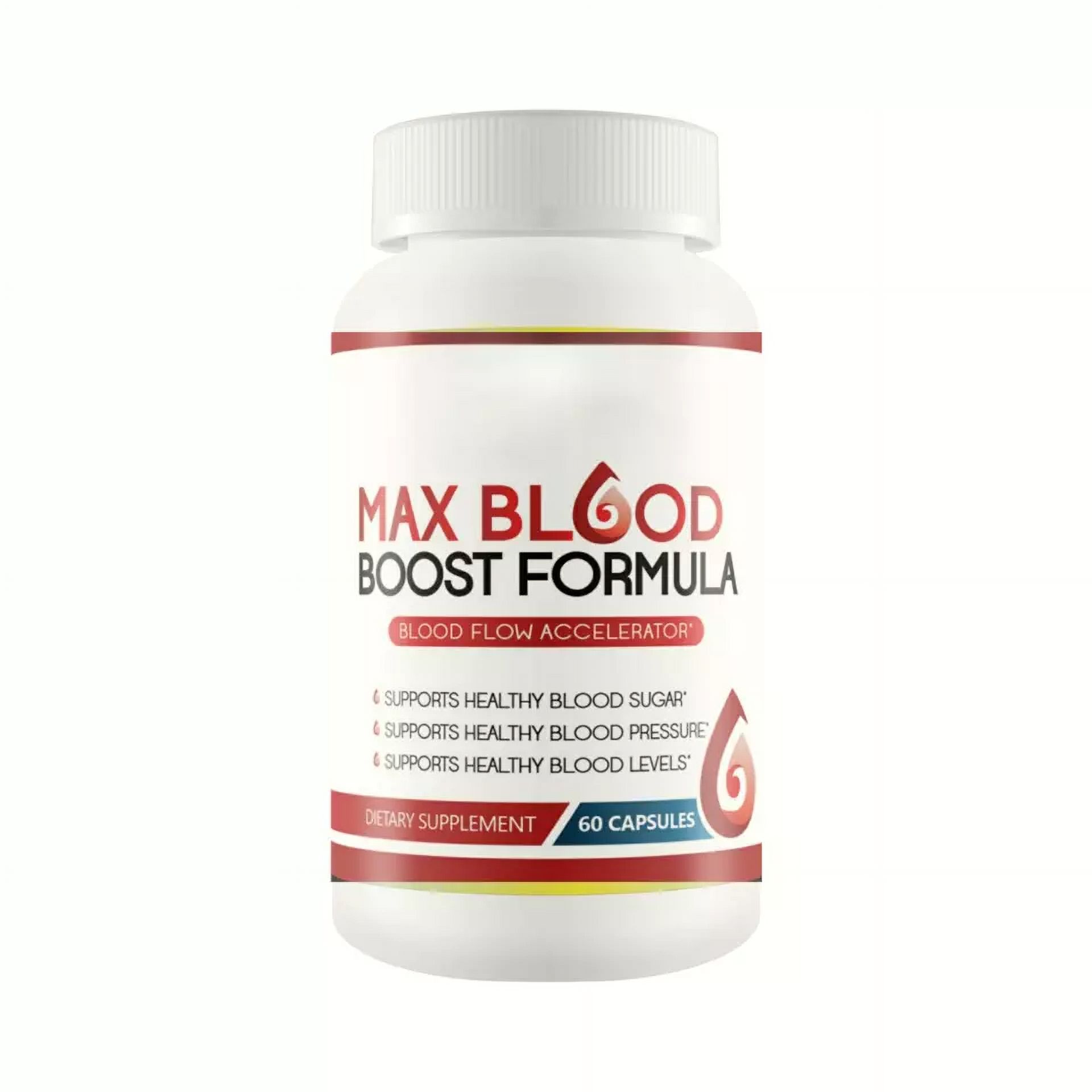 Wellvita Max Blood Boost Formula- Natural Blood Sugar Supplement - 60 ...