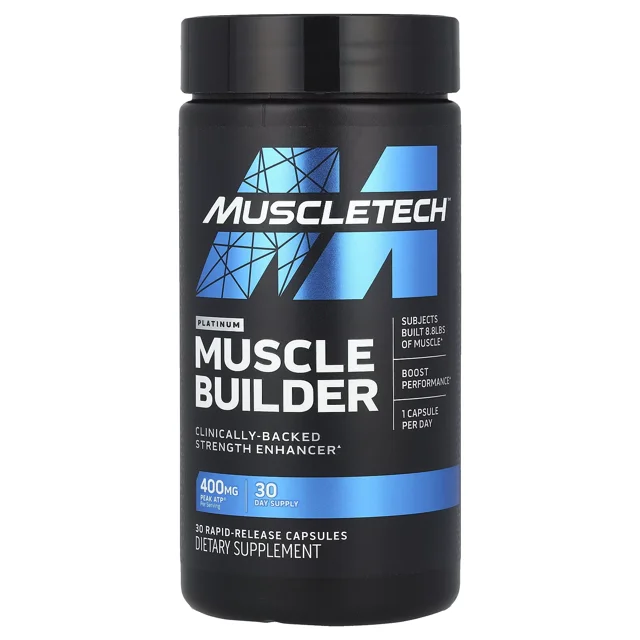 Wellvita Muscletech Pro Series Muscle Builder 30 Rapid-Release Capsules ...
