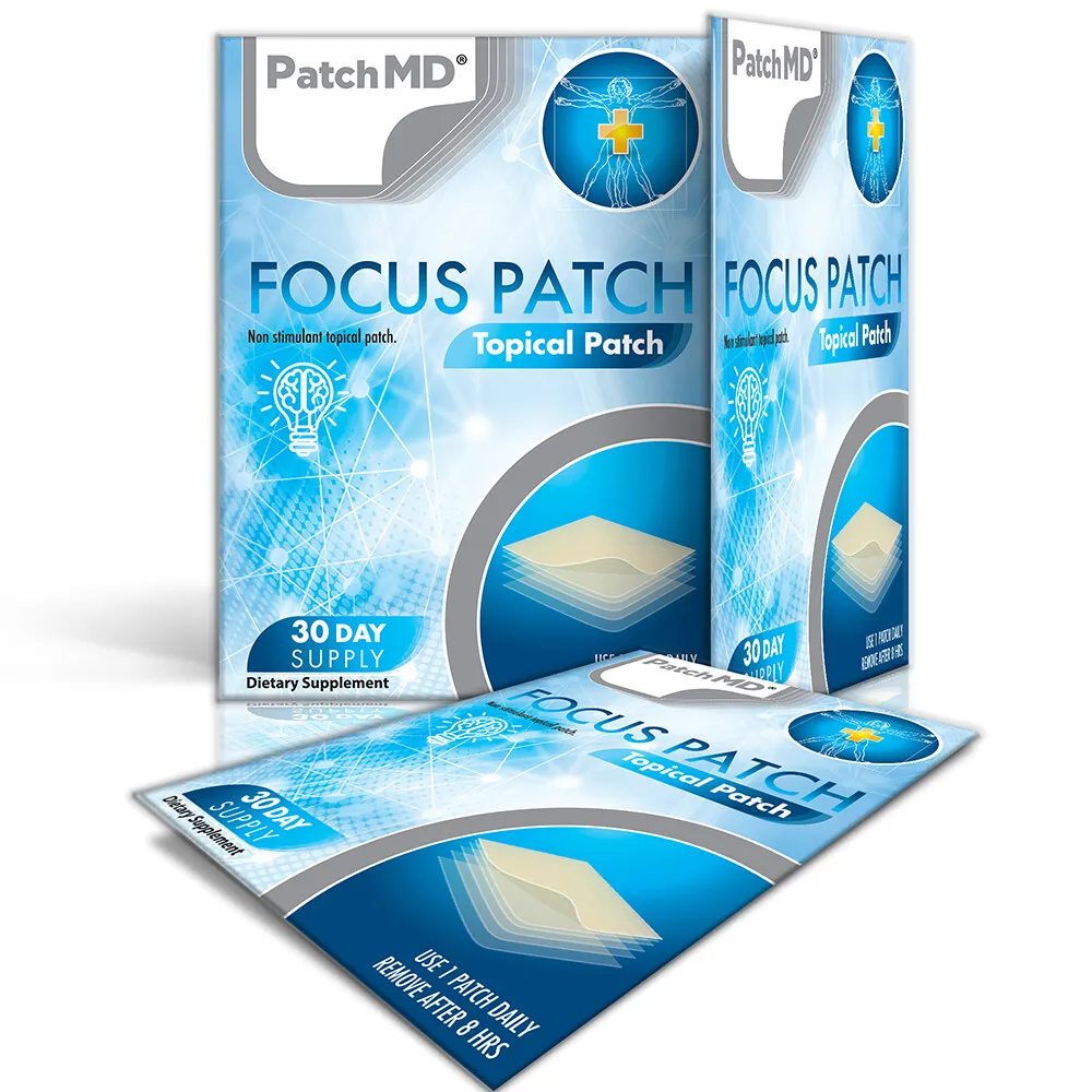 Wellvita PatchMD Focus Plus Topical Patch 30 Day brain health ADHD New Version | # Catalogs ...