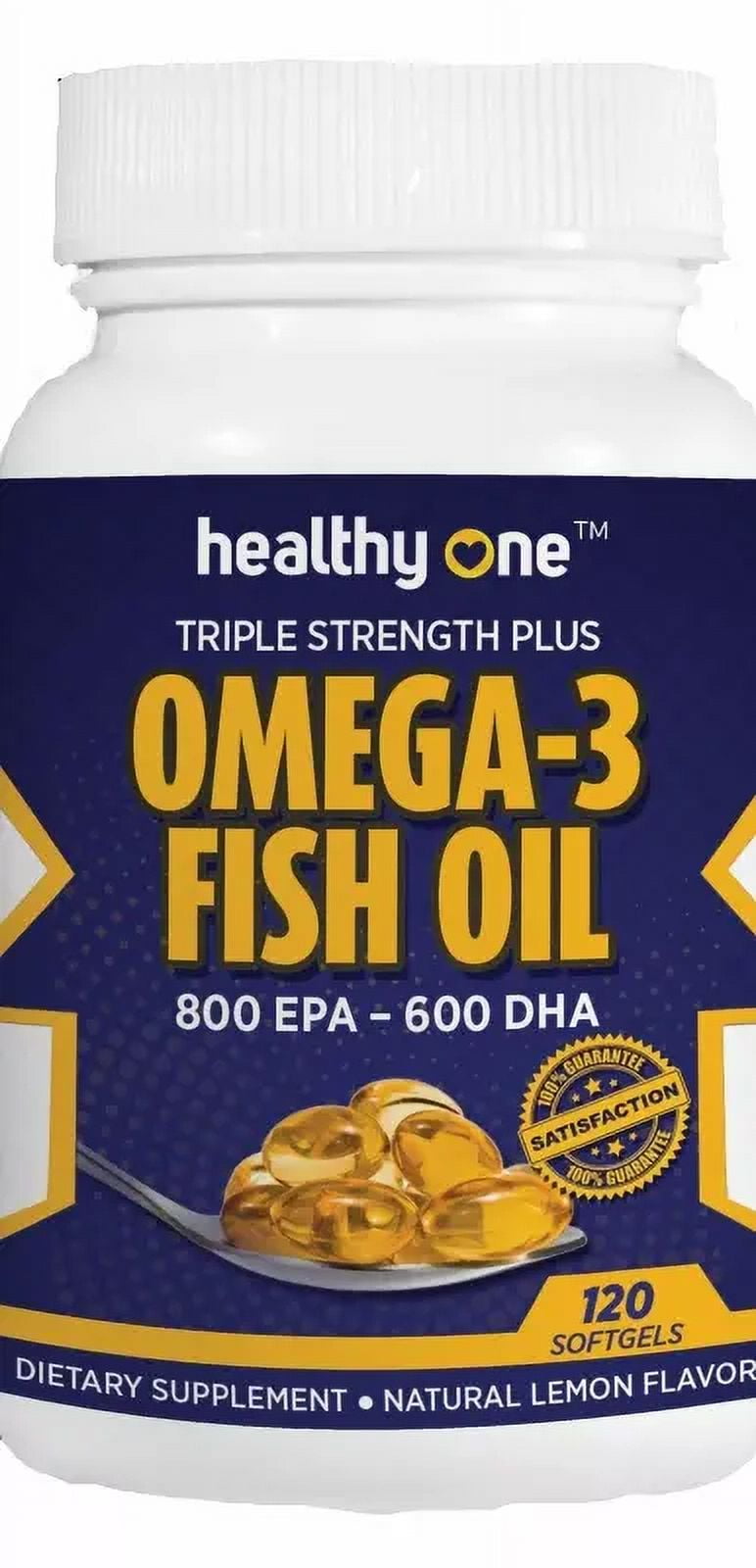 Wellvita Super Omega 3 Fish Oil 800 EPA 600 DHA Triple Stength Plus ...