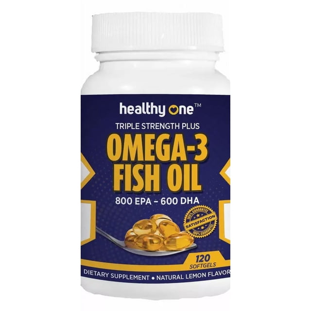 Wellvita Super Omega 3 Fish Oil 800 EPA 600 DHA Triple Stength Plus ...