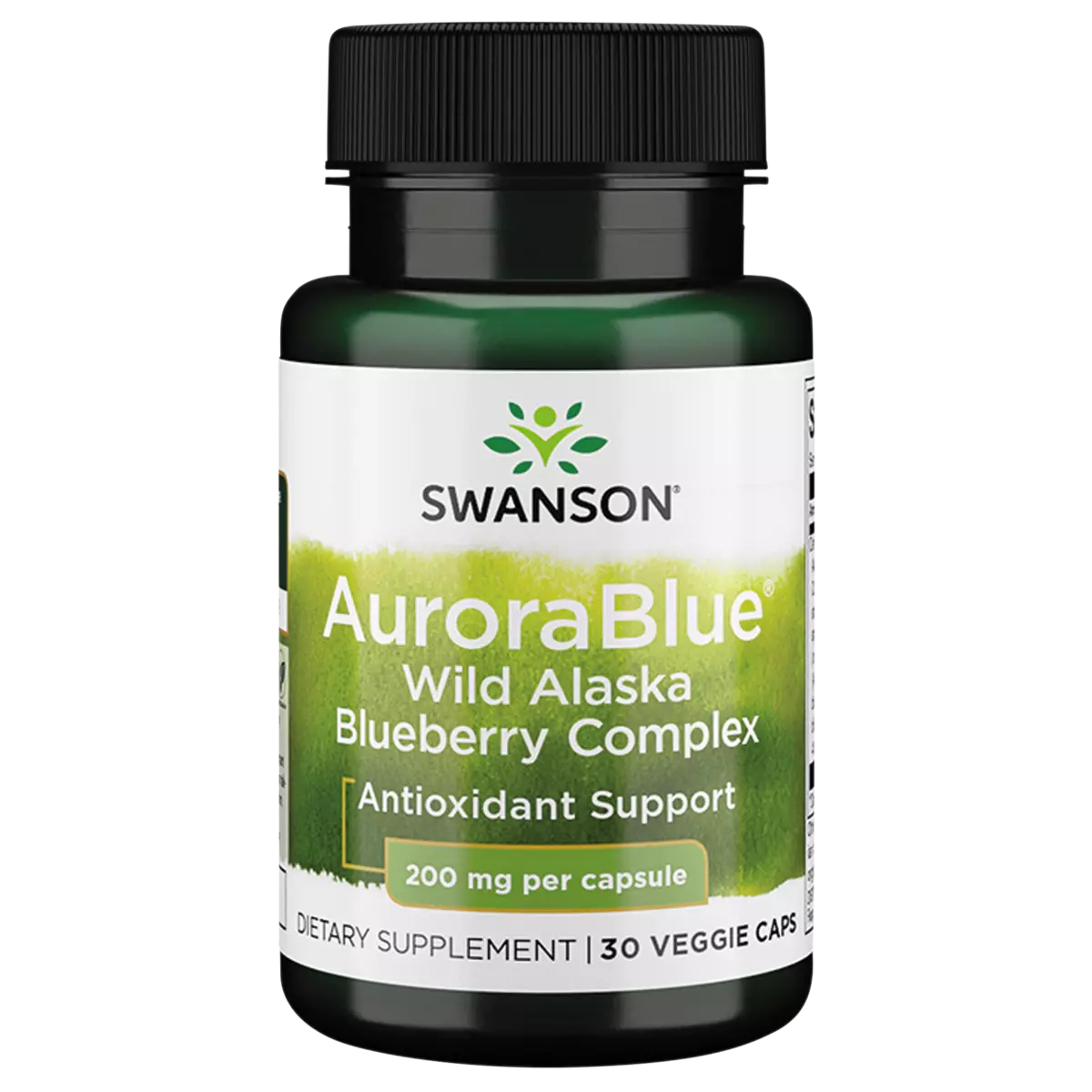 Wellvita Swanson Aurorablue Wild Alaska Blueberry Complex 200 mg 30 ...