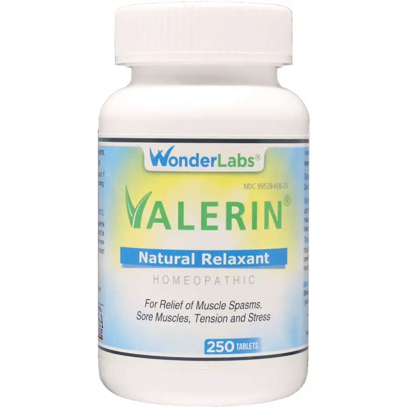 Wellvita Valerin Natural Relaxant for Tension Relief, Leg Cramps and ...