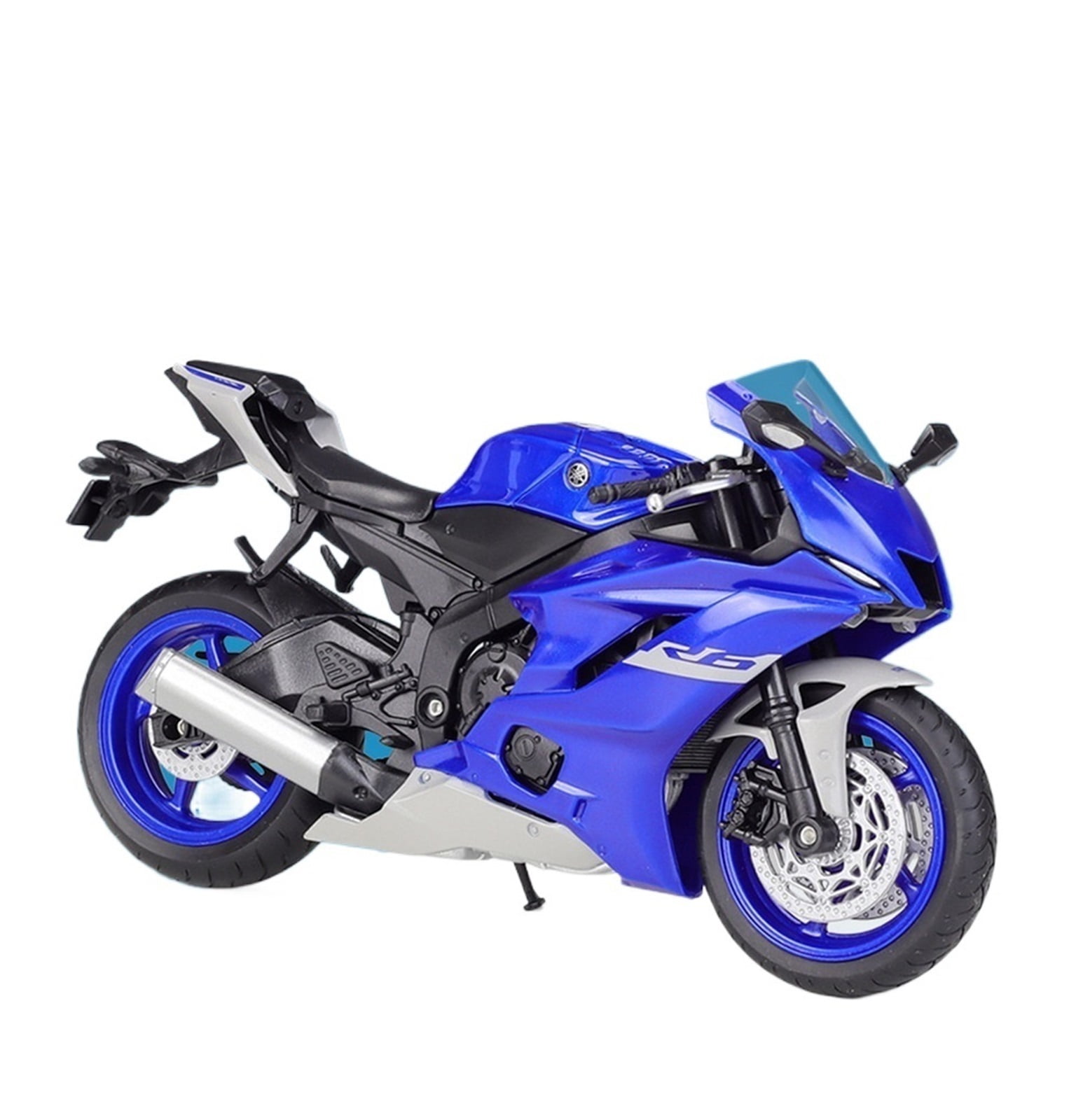 Welly 2020 Yamaha Yzf R6 Miniature Metal Motorcycle Racing 1/12 ...