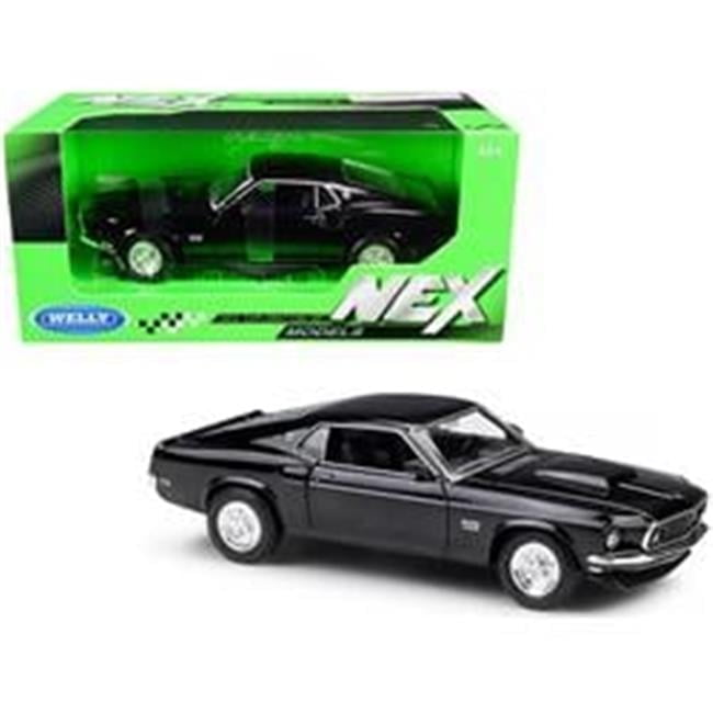 Welly 24067bk 1969 Ford Mustang Boss 429 NEX Models 1 by 24 Scale ...