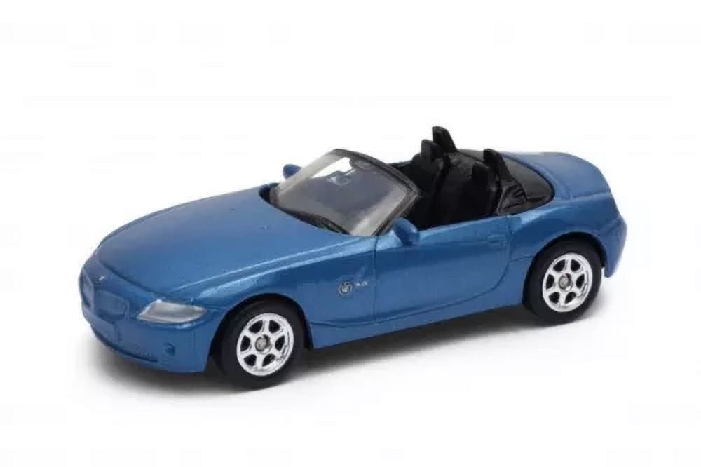 Dronehint.com Welly BMW Z4 Roadster (E85) Blue 1:60 1:64 Scales 3 Inch ...