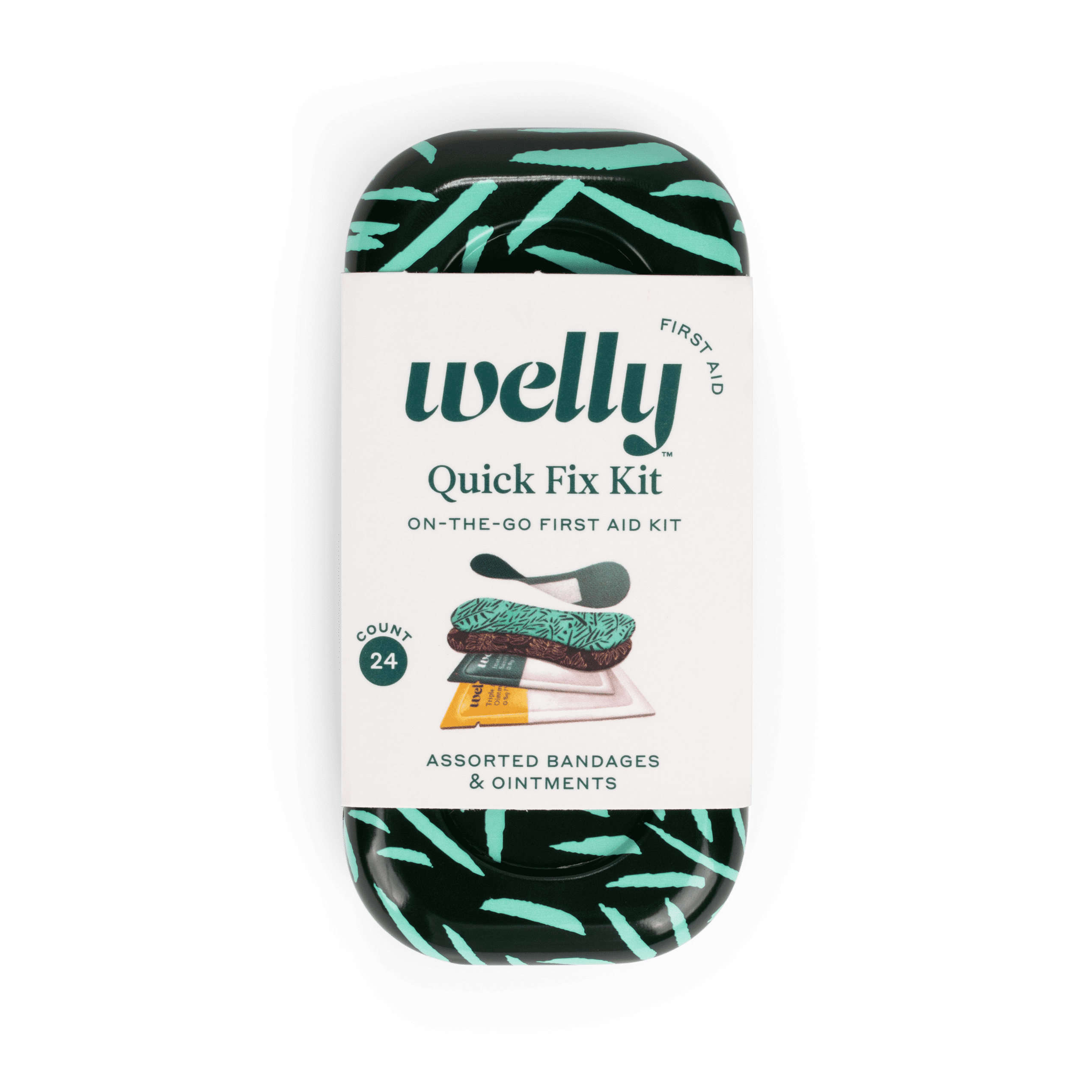 Welly Quick Fix Kit, Travel First Aid Kit with Bandages & Ointments ...