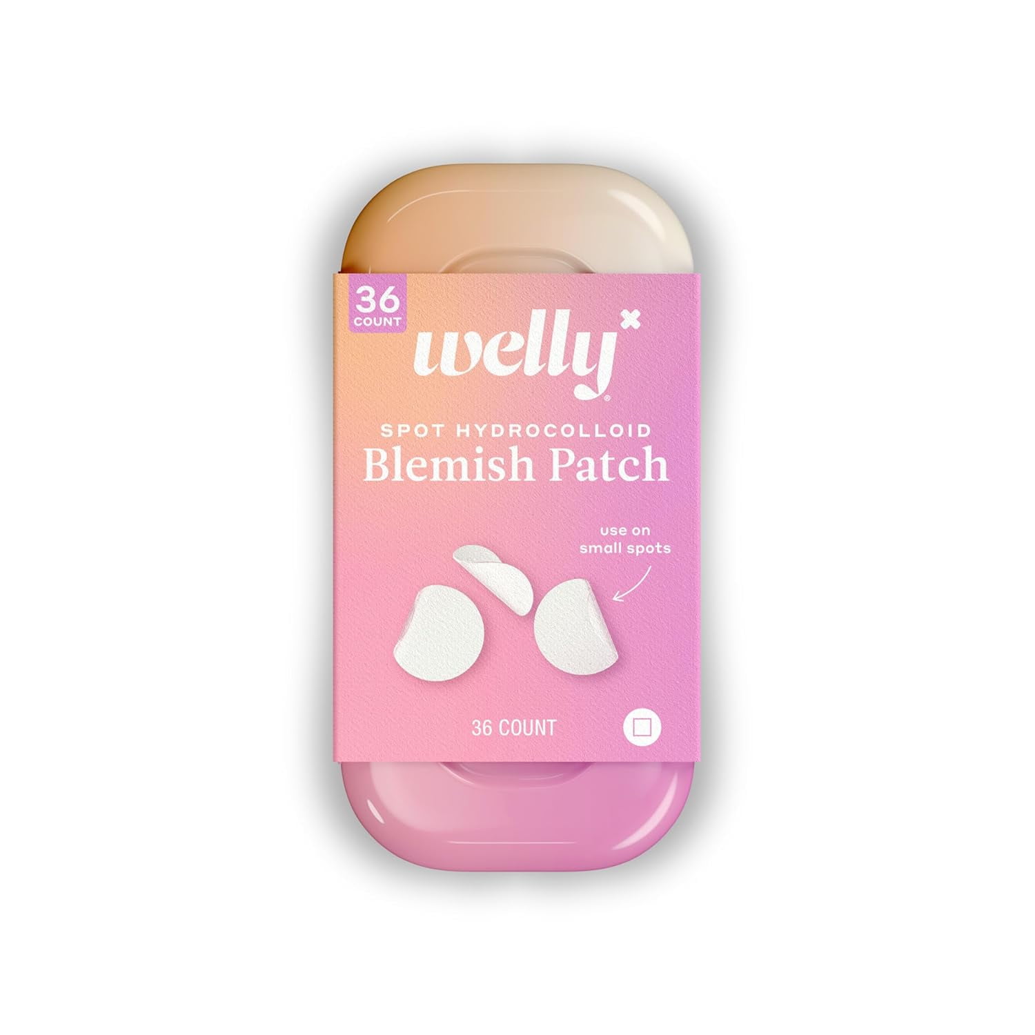Welly Spot Hydrocolloid Acne Blemish Patch Small Spot Shape Clear 36 ...