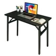 Wellynap 31.5" Folding Computer Desk, Multi-Functional Standing Desk ...