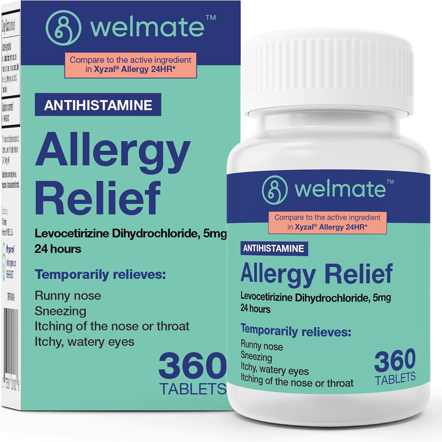 Equate Chlorpheniramine Maleate ChlorTabs Tablets, 4 mg, 100 Count ...