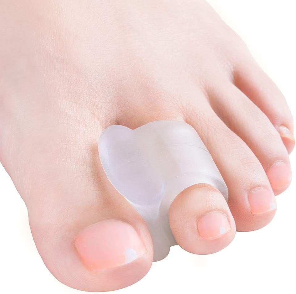 Welnove 10 Pack Gel Toe Separators Bunion Corrector for 1st/2nd Toe ...