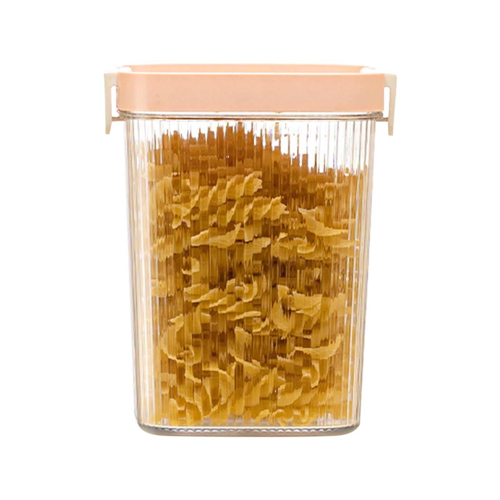 Weloille 1100ml Airtight Glass Jars - Tall Spaghetti Container with ...