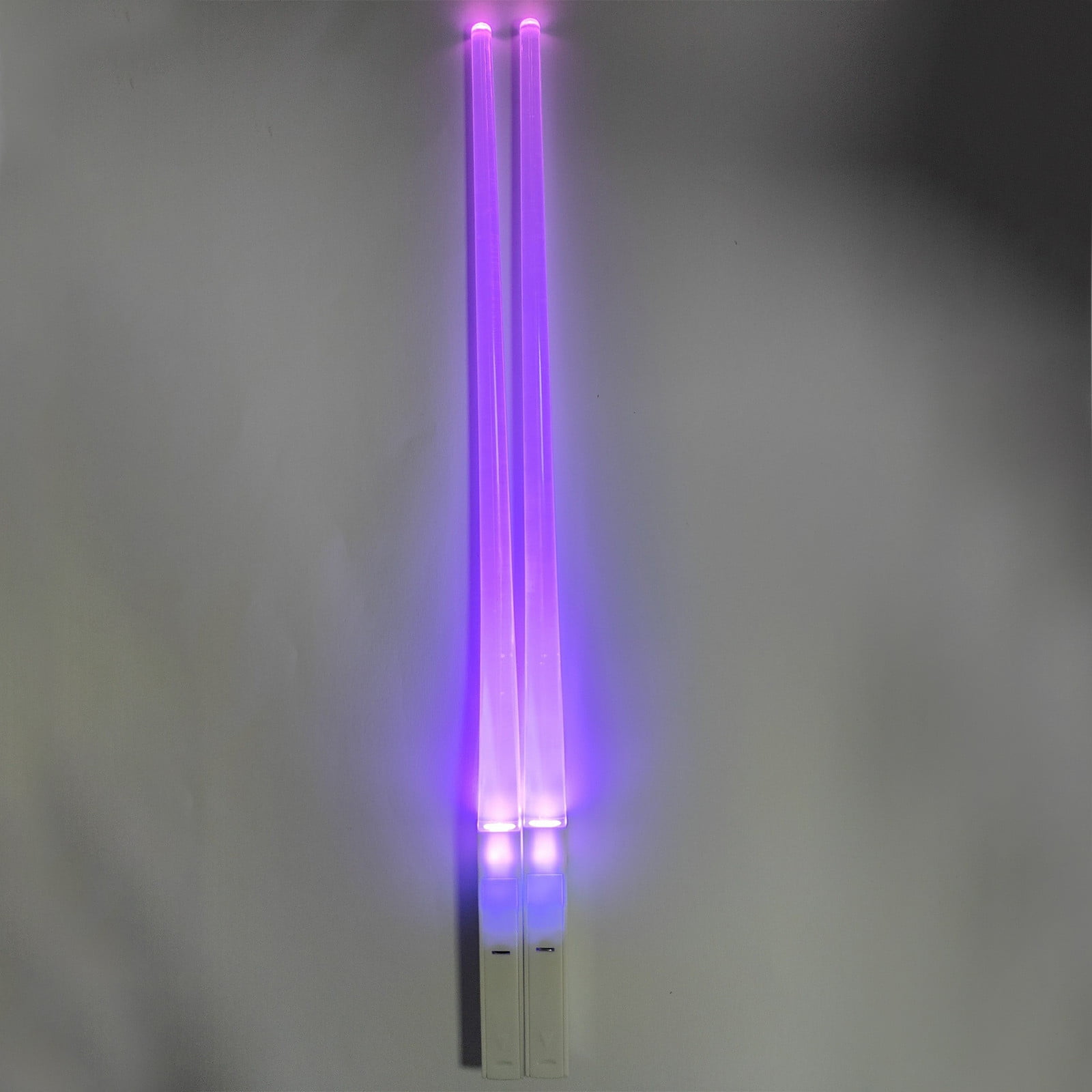 Weloille 1Pair Light Up Chopsticks, LED Glowing Light Saber Chop Sticks ...