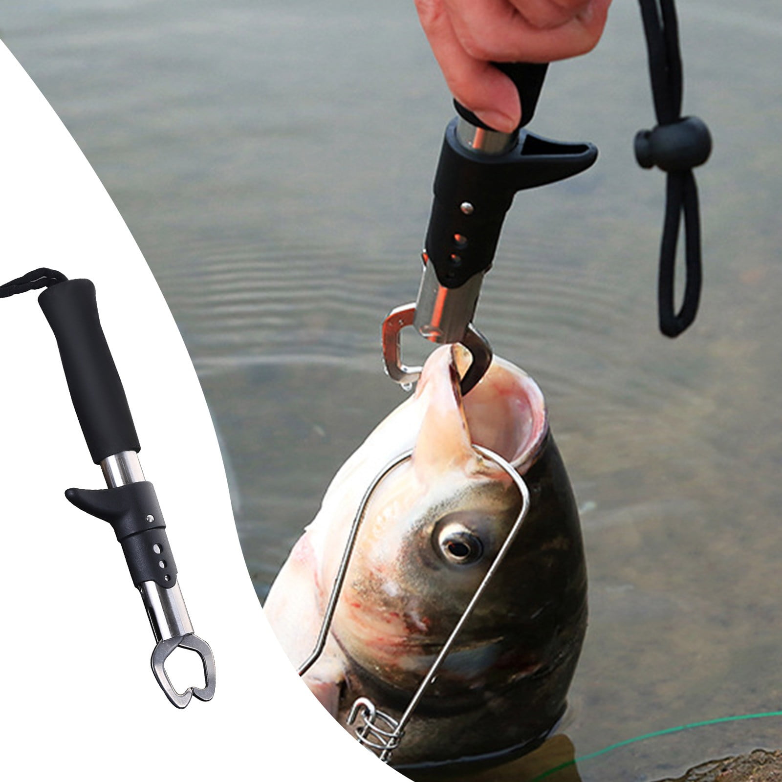 Weloille 1Pcs Control Fish Catcher Fish Clamp Fish Clamp Integrated ...