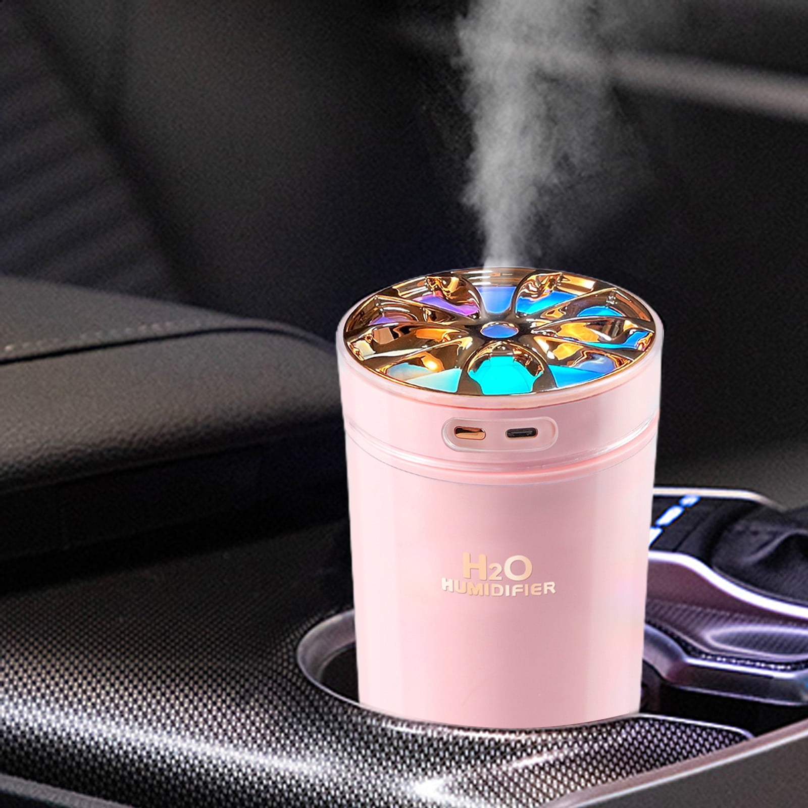 Weloille 7 Colors Essential Oil Diffusers, Upgraded Noise-Free Diffuser ...
