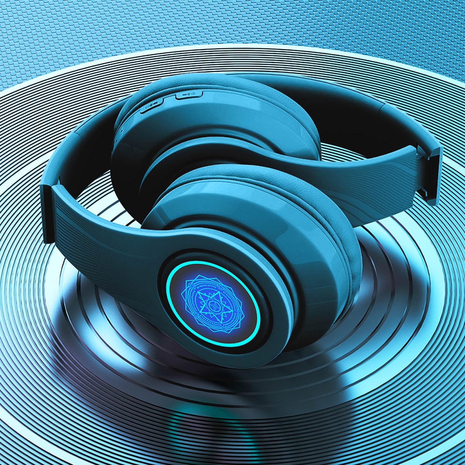 Weloille Bluetooth Headset Bluetooth 5.2 Esports Headset With Low ...