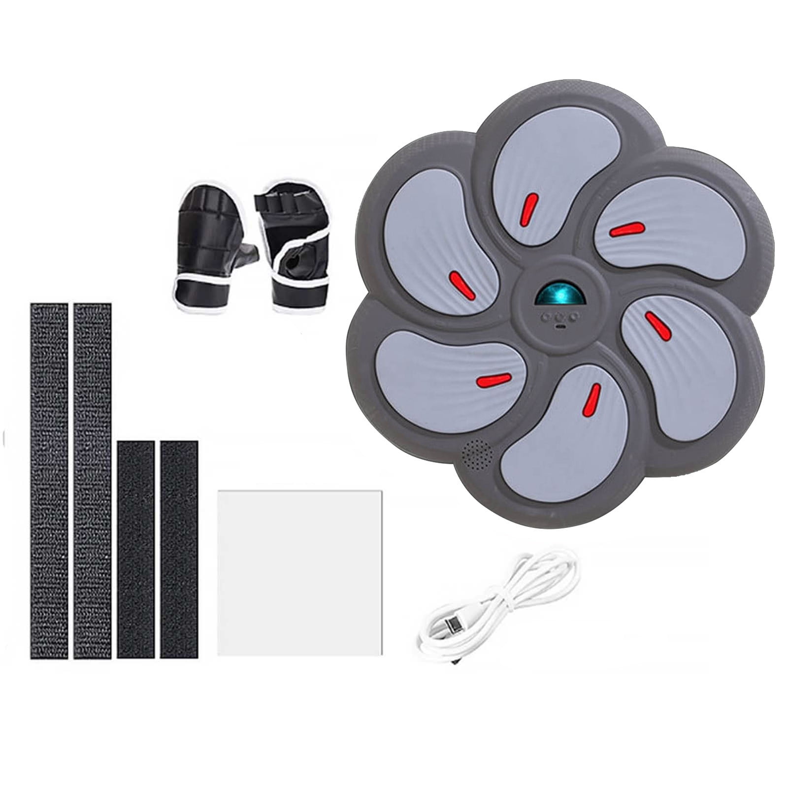 Weloille Bluetooth Smart Boxing with Music Sync, Portable Punching Bag ...