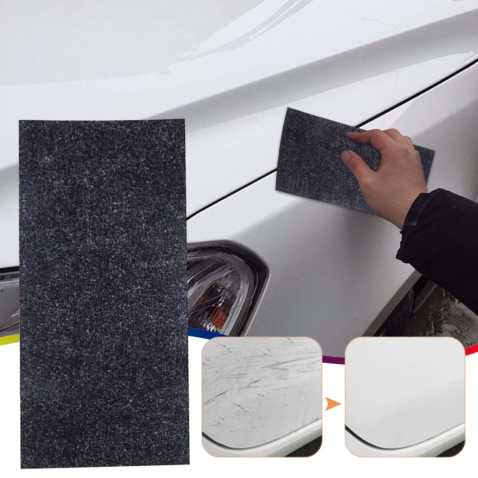 Weloille Car Scratch Repair Cloth Universal Flash Cloth Scratch Removal ...