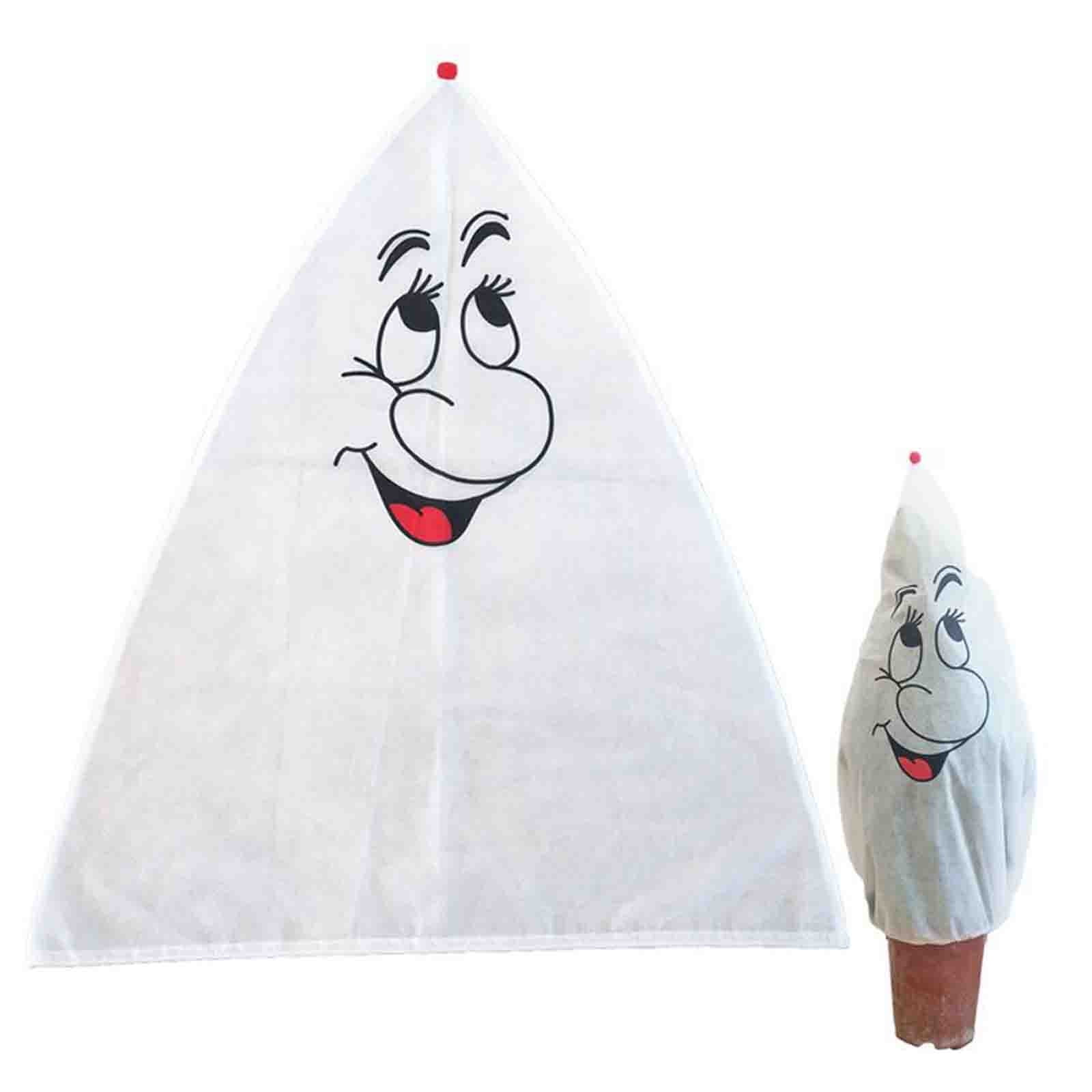 Weloille Christmas Winter Drawstring Plant Covers, Plant Freeze ...